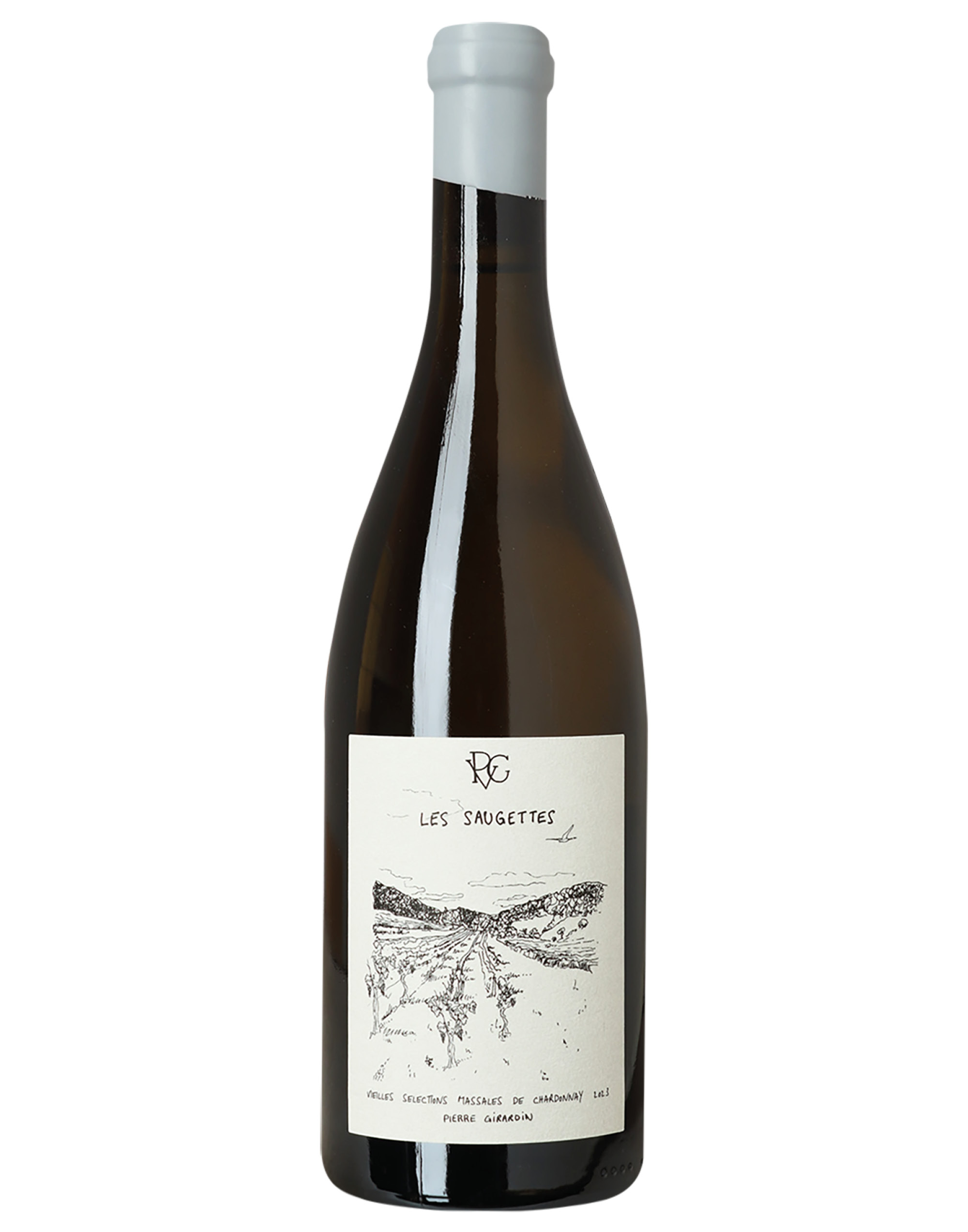 Vin de France Chardonnay Les Saugettes Pierre Girardin 2023 0,75 ℓ