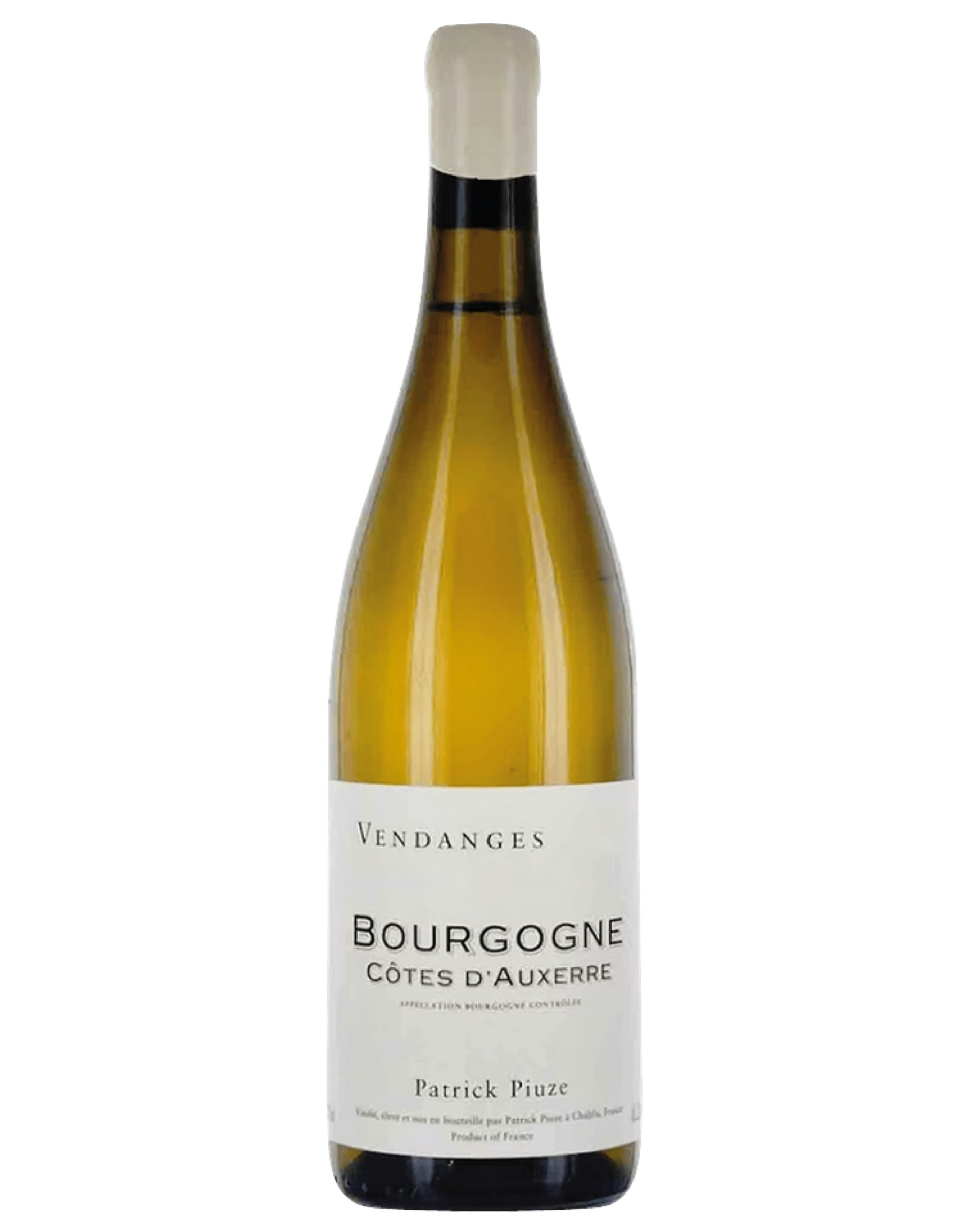 Bourgogne Côtes d'Auxerre AOC Patrick Piuze 2023 0,75 ℓ