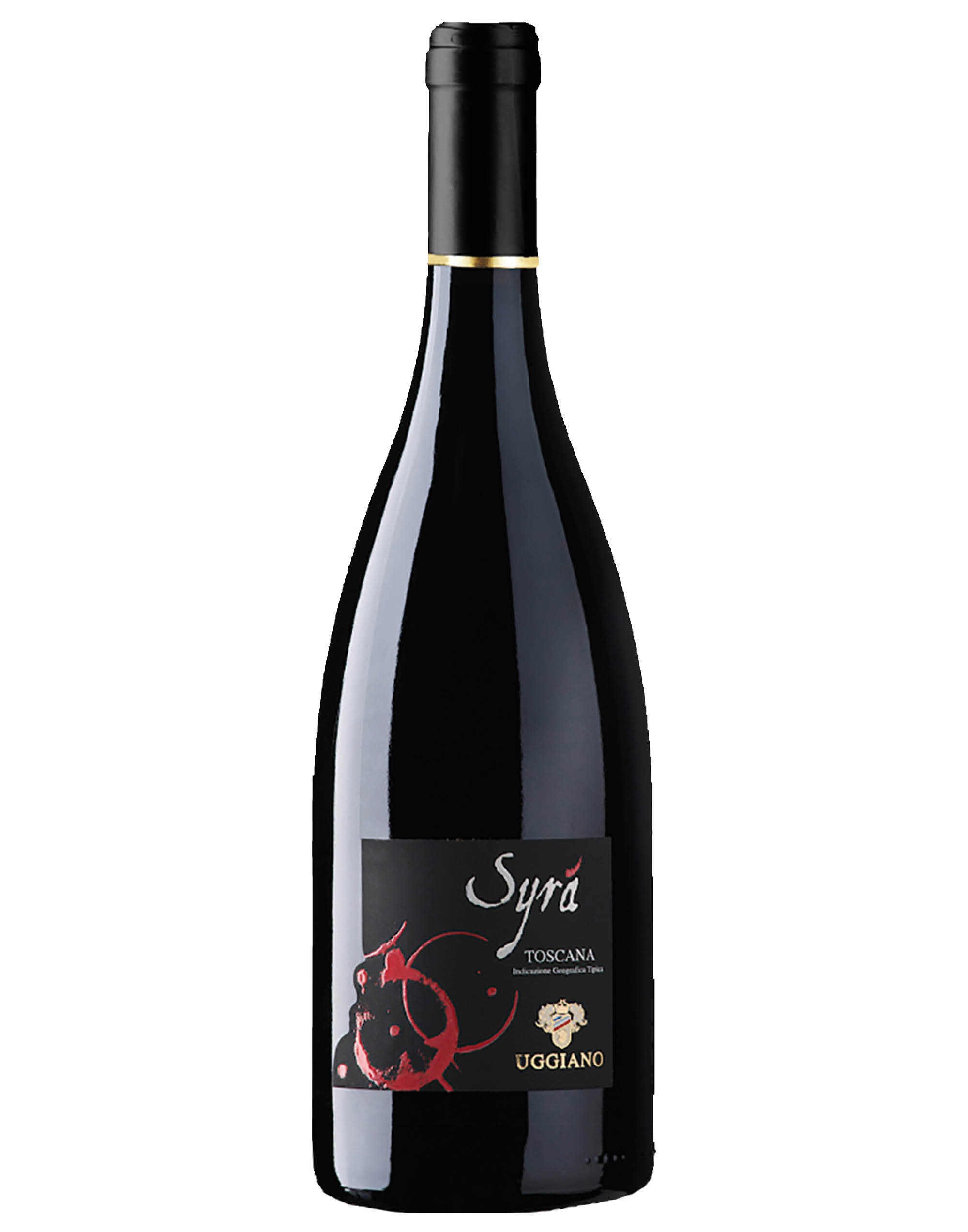 Toscana IGT Syrah Syrà Uggiano 2021 0,75 ℓ, red wine