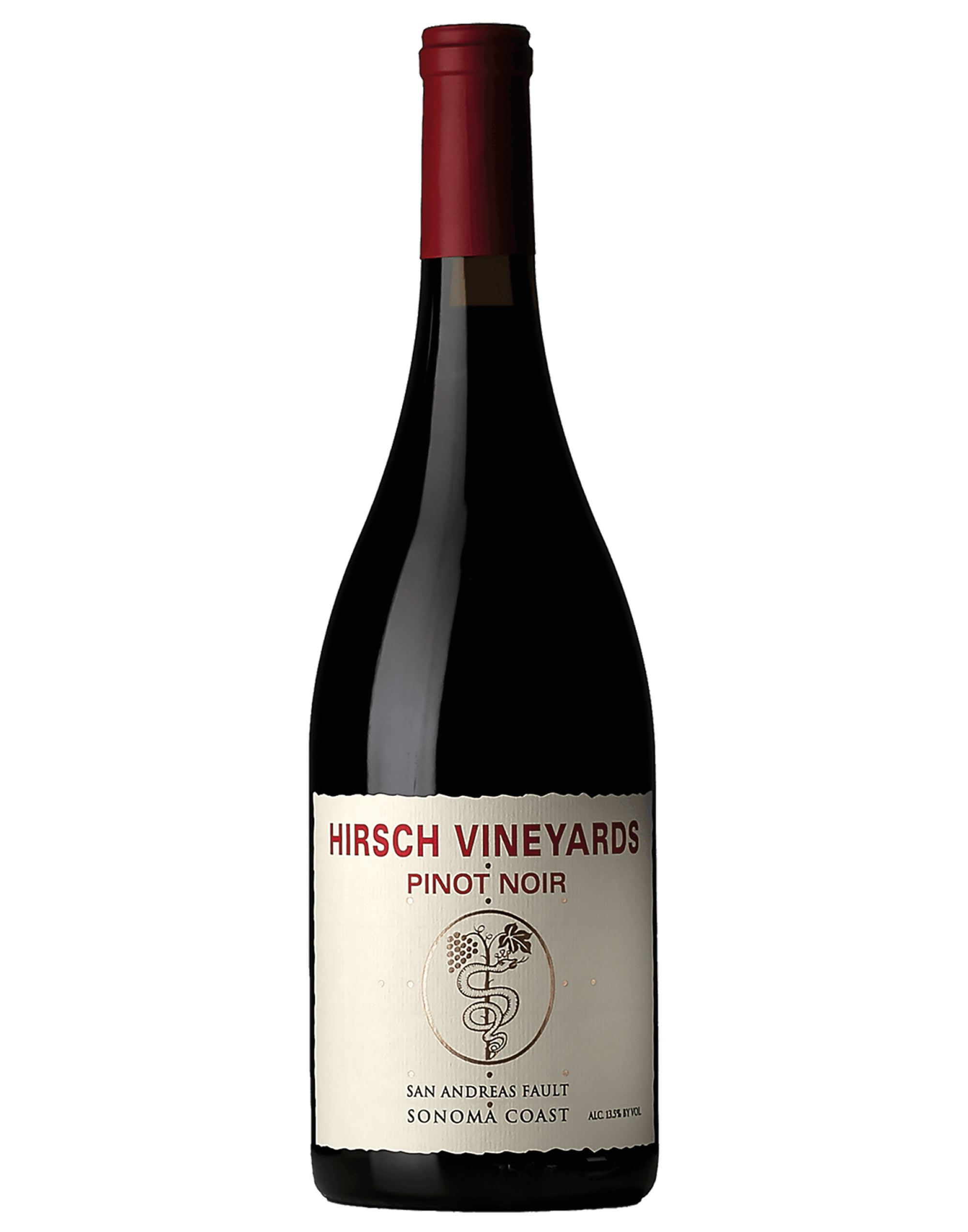 Sonoma Coast AVA Pinot Noir San Andreas Fault Hirsch Vineyards 2020...