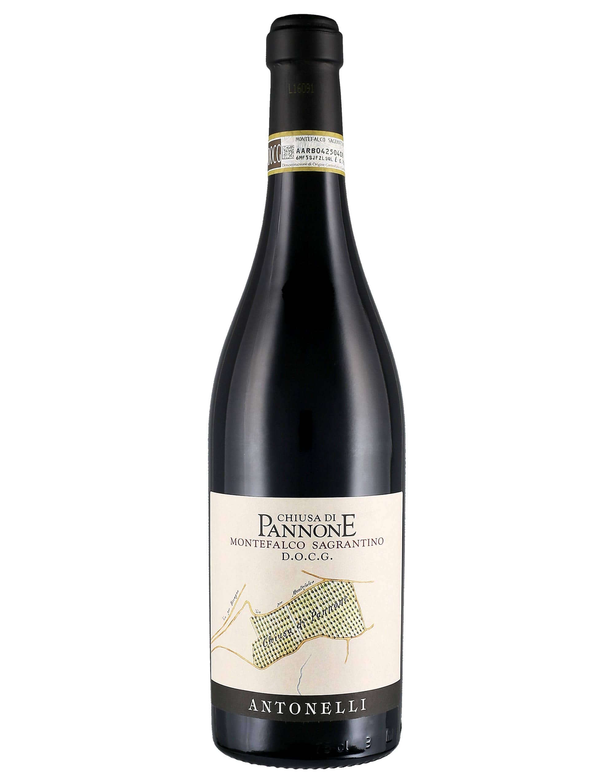 Montefalco Sagrantino DOCG Chiusa di Pannone Antonelli 2019 0,75 ℓ