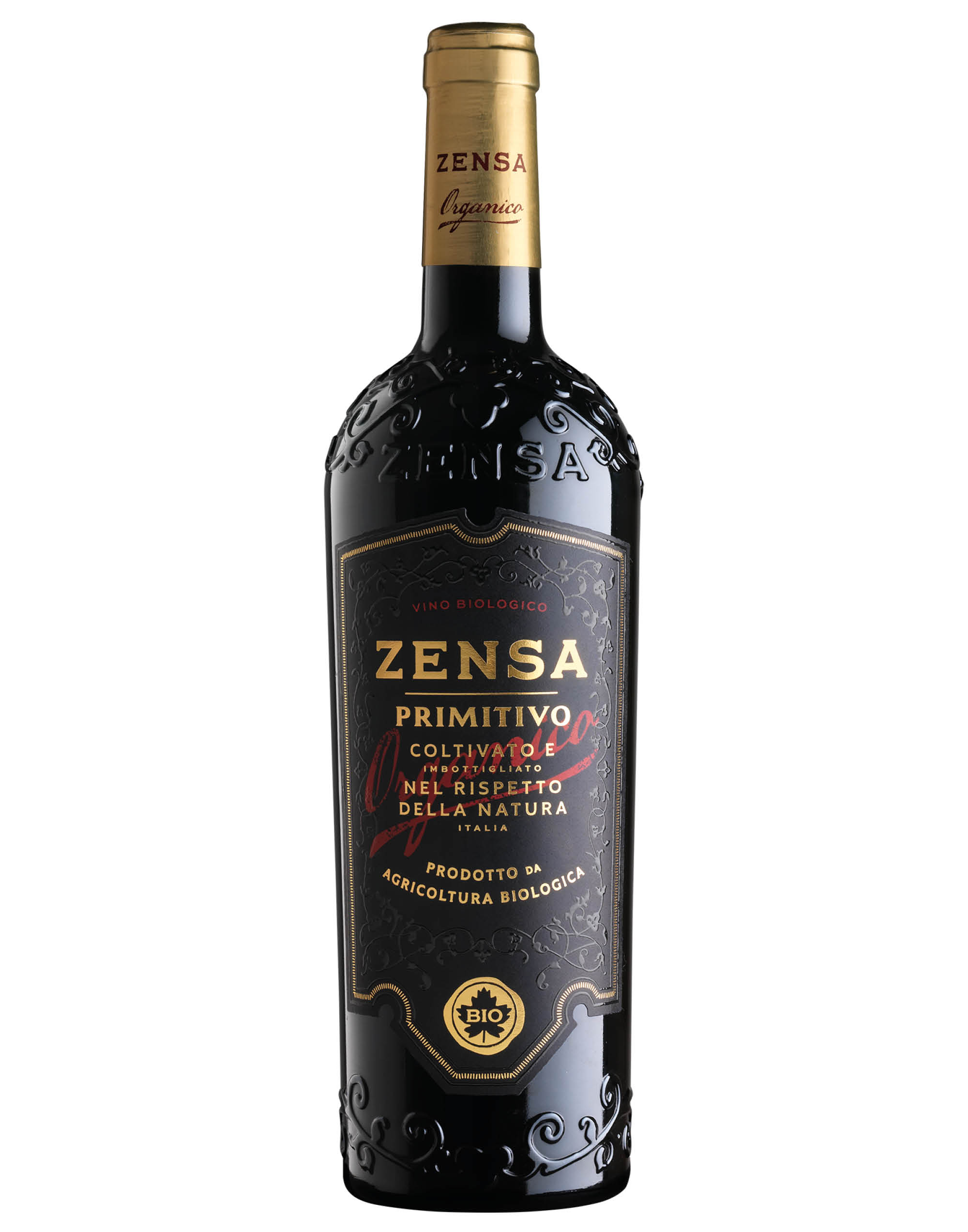 Puglia IGP Primitivo Zensa 2024 0,75 ℓ, vino rosso