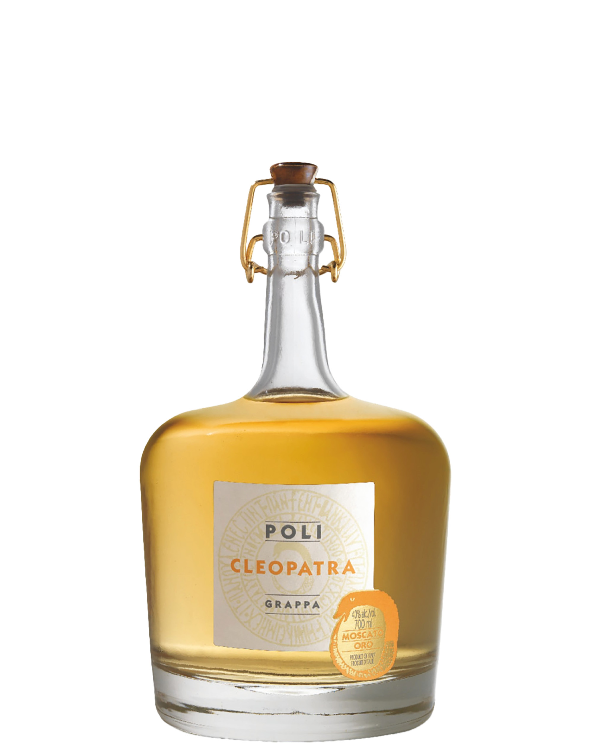 Grappa Moscato Oro Cleopatra Poli 0,7 ℓ