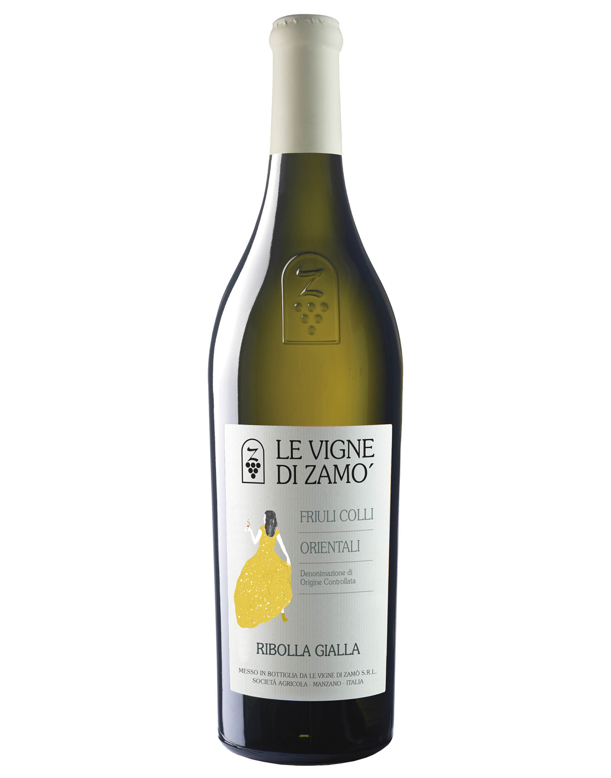 Friuli Colli Orientali DOC Ribolla Gialla Le Vigne di Zamò 2024 0,75 ℓ
