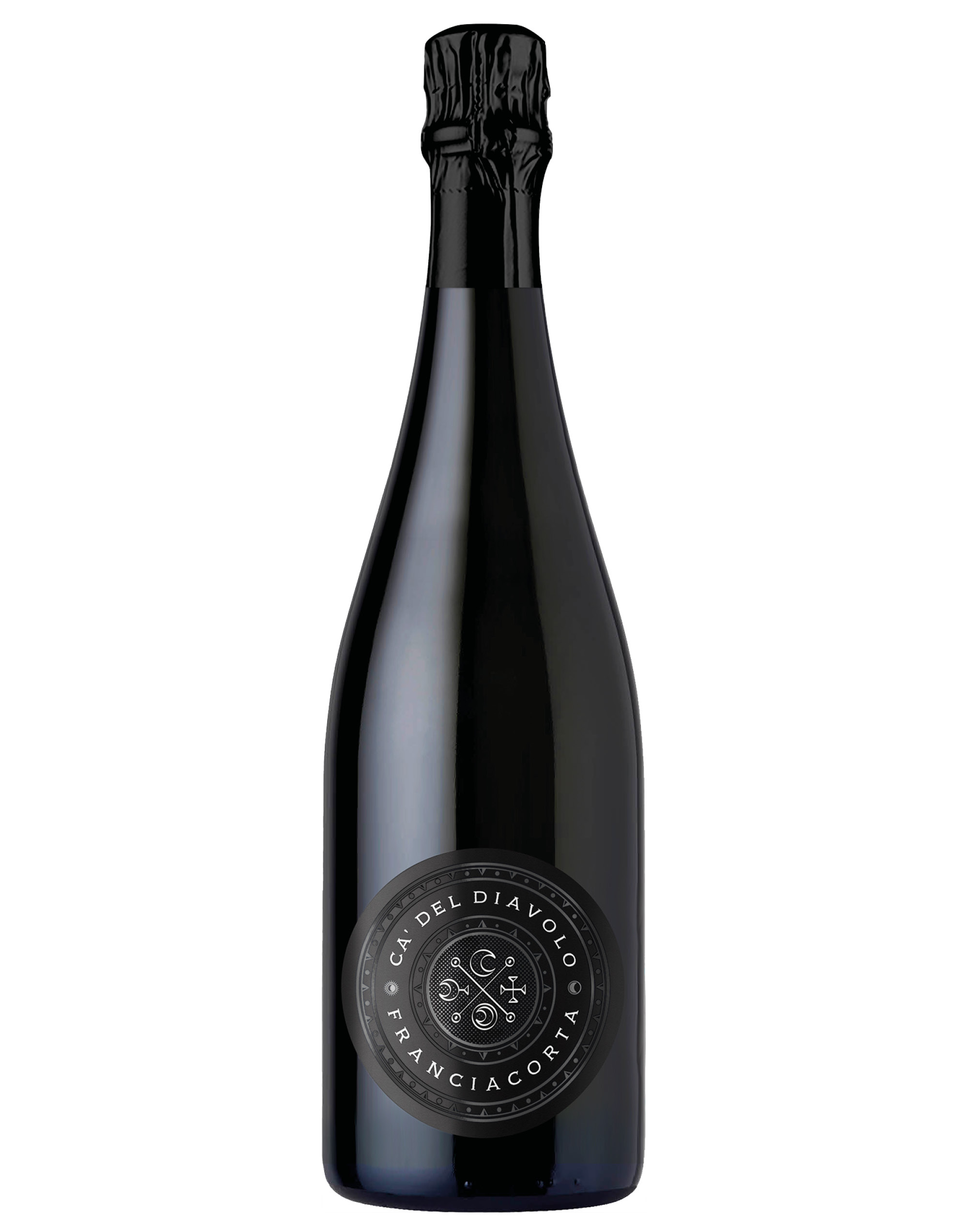 Franciacorta DOCG Brut Limited Edition "Black Magic" Ca' del Diavol...