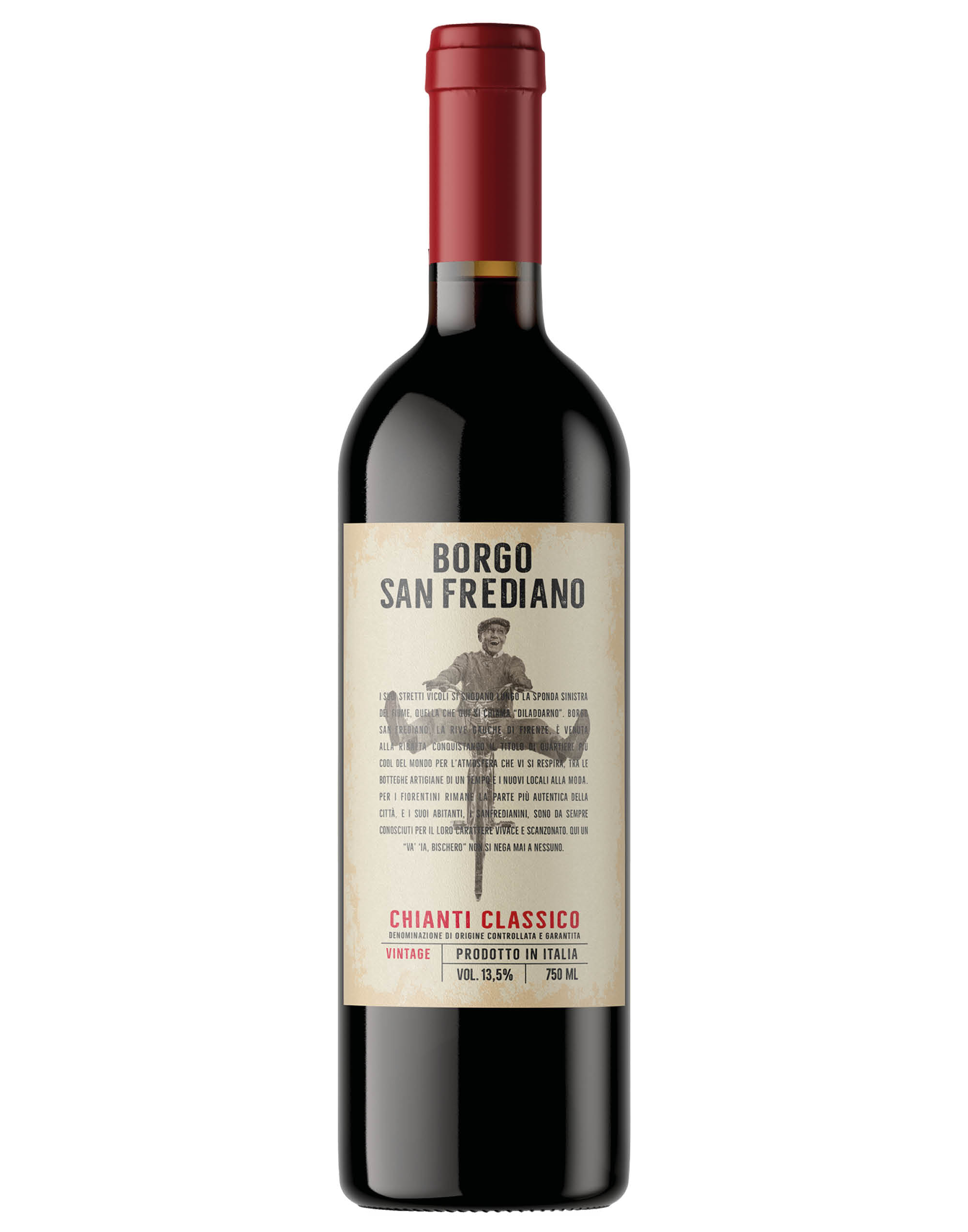 Chianti Classico DOCG Vintage Borgo San Frediano 2021 0,75 ℓ