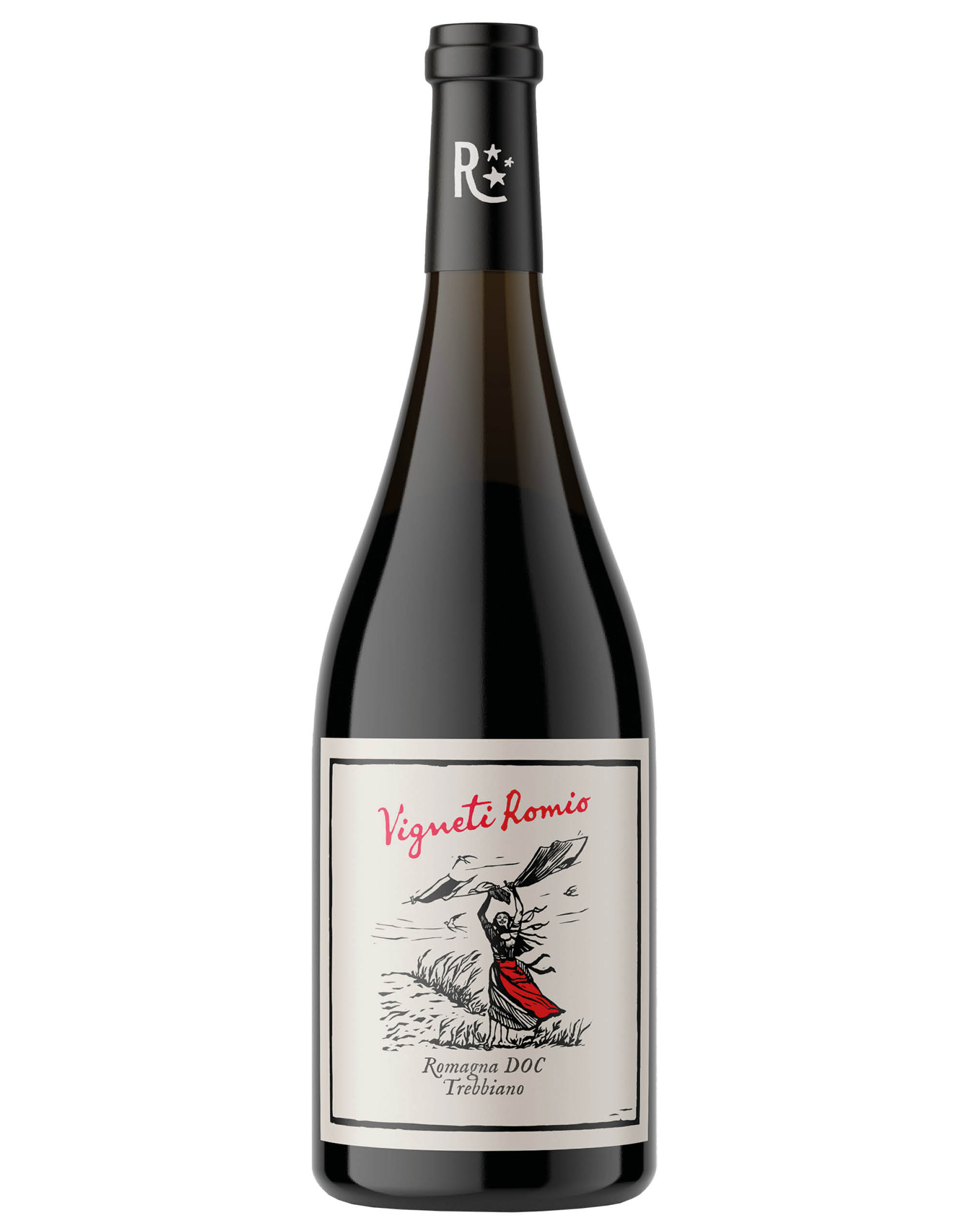 Romagna DOC Trebbiano Romio 2024 0,75 ℓ, vino bianco