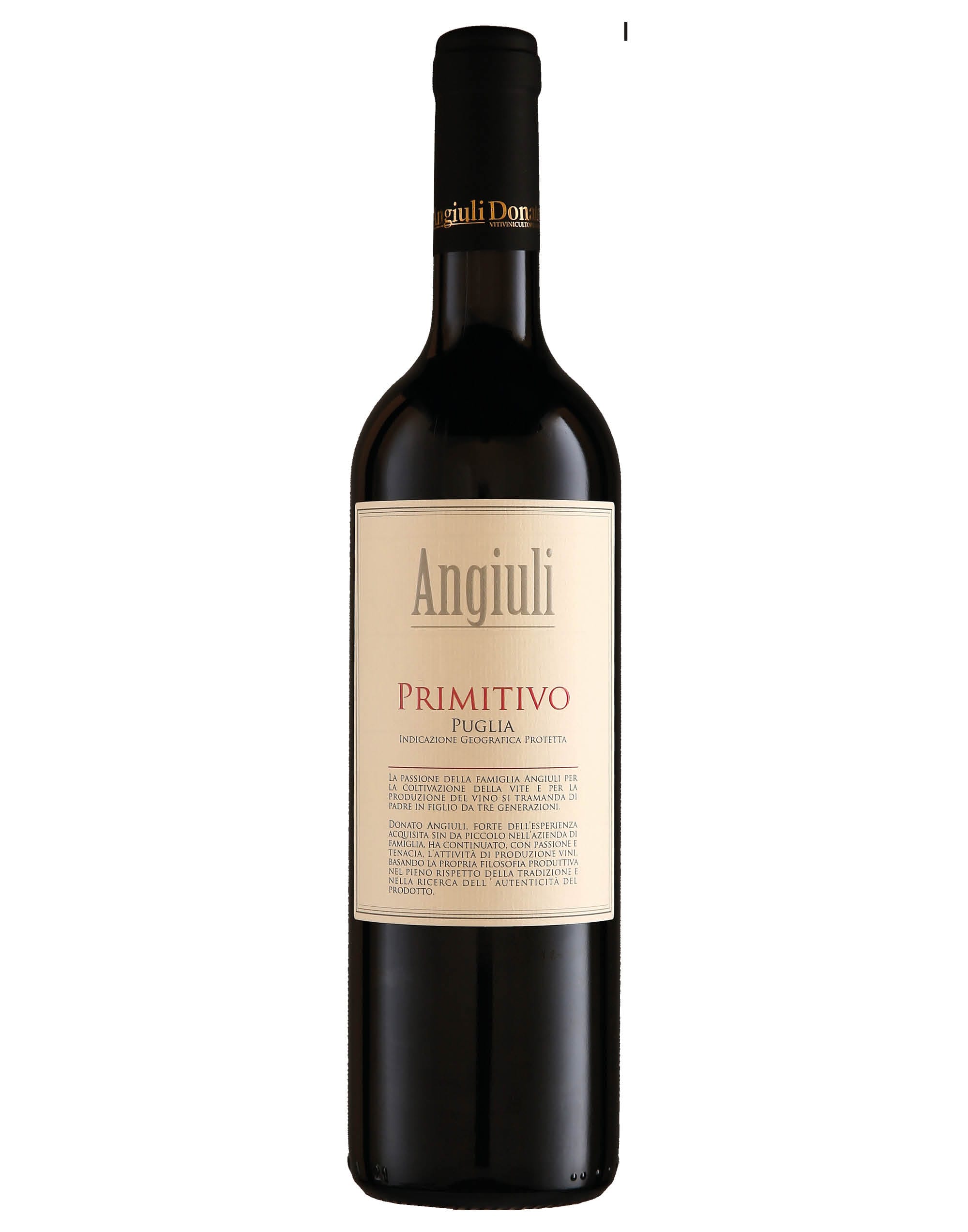 Puglia IGP Primitivo Donato Angiuli 2024 0,75 ℓ