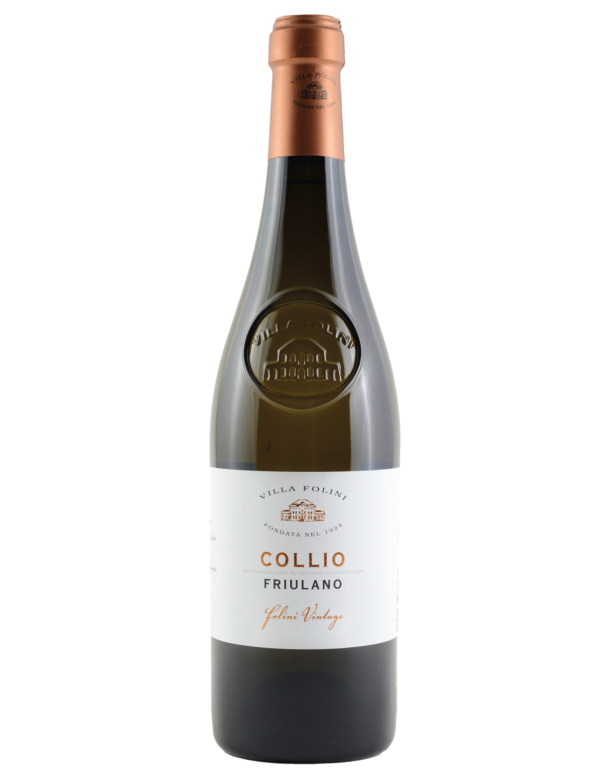 Collio DOC Friulano Folini Vintage Villa Folini 2024 0,75 ℓ