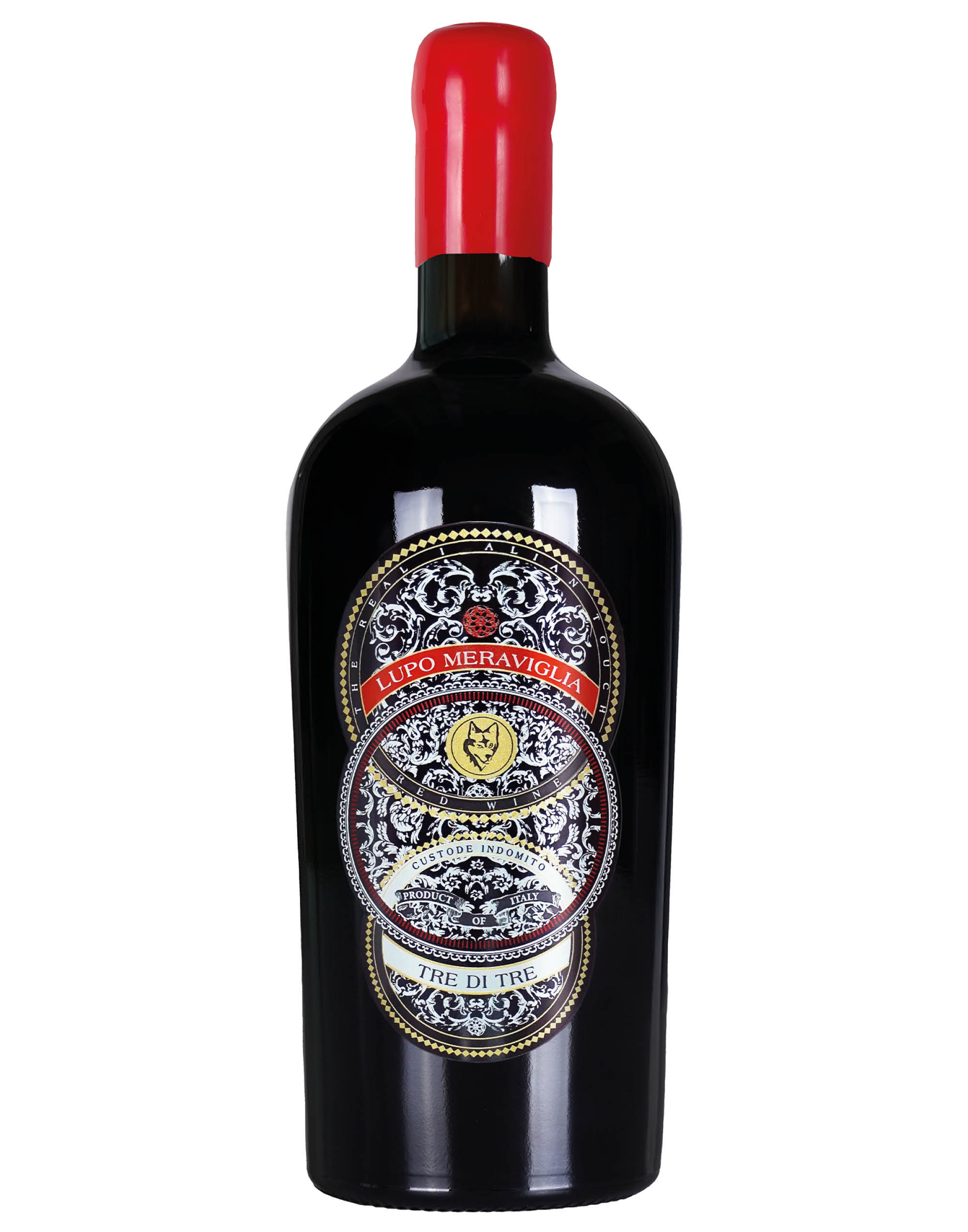 Puglia IGT Rosso Tre di Tre Limited Edition Lupo Meraviglia 2023 0,...