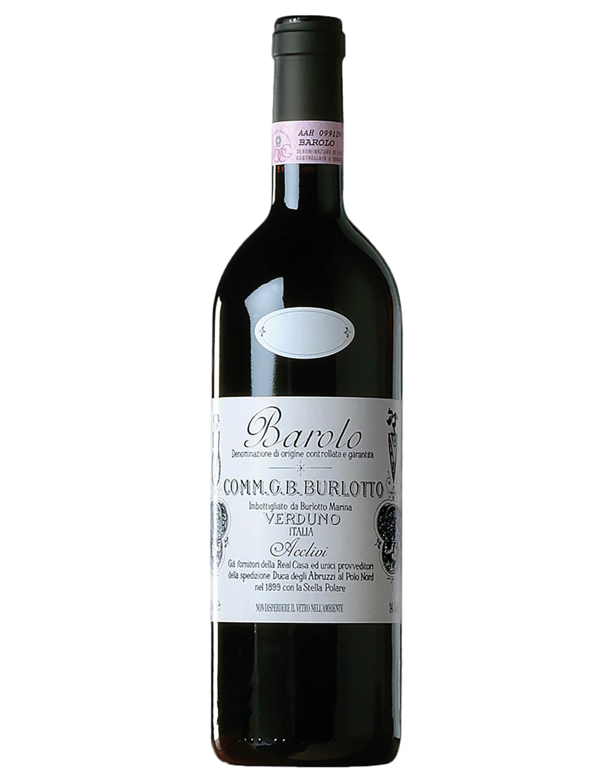 Barolo DOCG Acclivi G.B. Burlotto 2021 0,75 ℓ, rode wijn