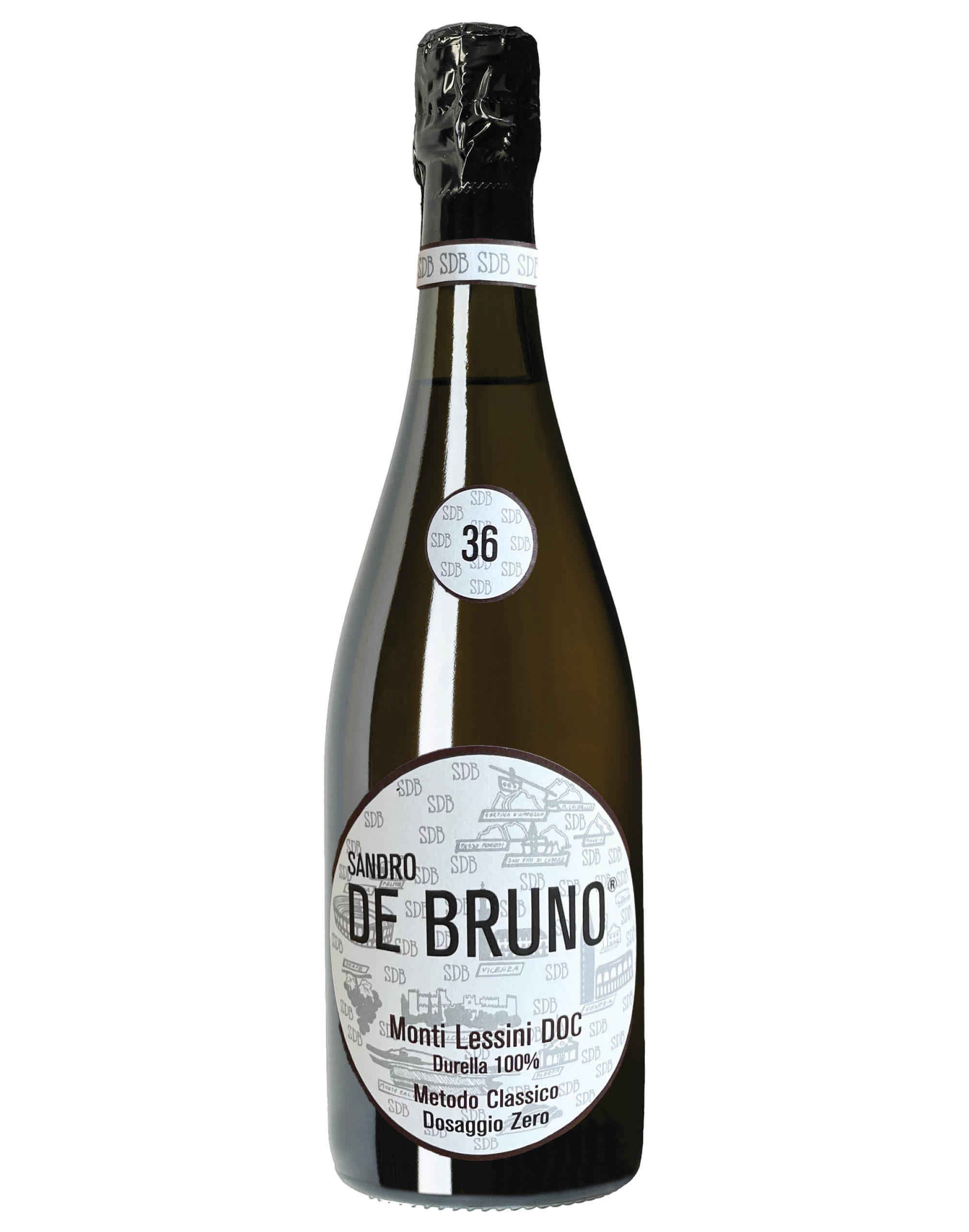 Monti Lessini DOC Metodo Classico Dosaggio Zero Riserva 36 mesi San...