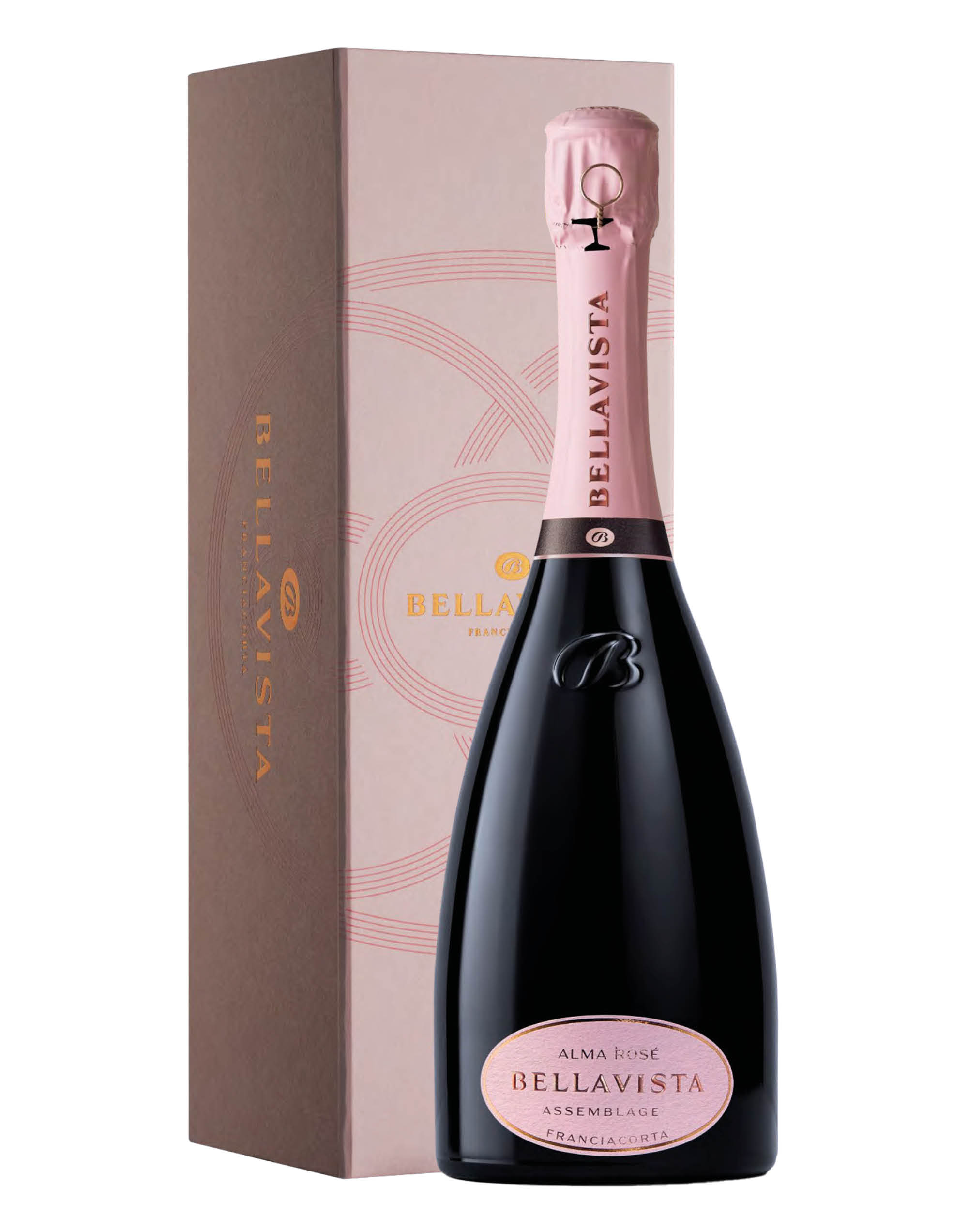 Franciacorta DOCG Extra Brut Alma Rosé Assemblage 2 Bellavista 0,75...