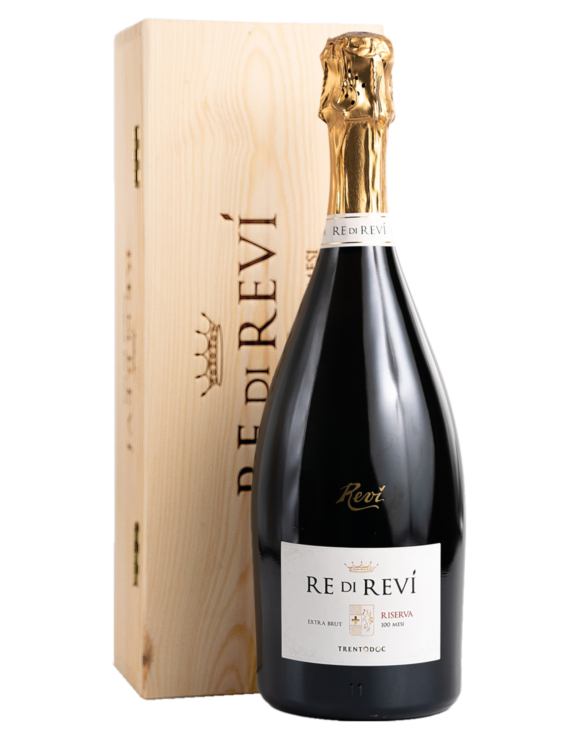 Trento DOC Riserva Extra Brut Re di Revì Revì 2015 0,75 ℓ, Cassett...