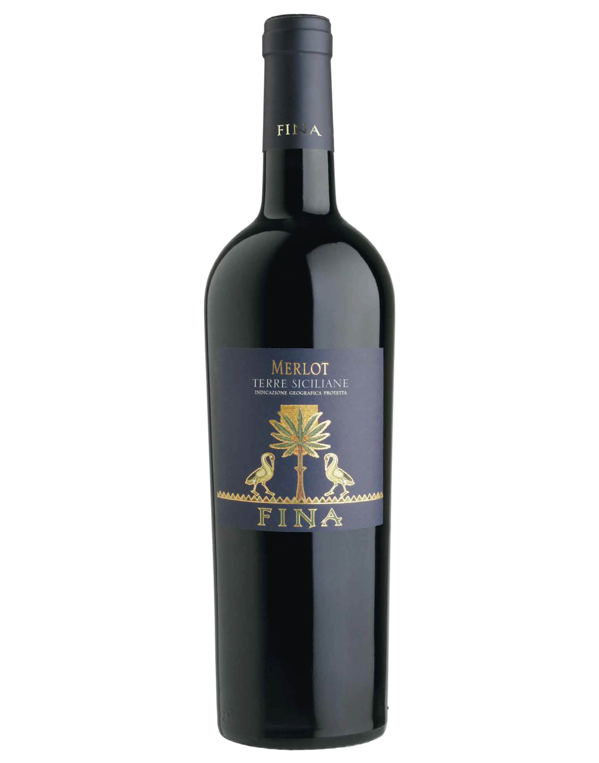 Terre Siciliane IGT Merlot Cantine Fina 2023 0,75 ℓ