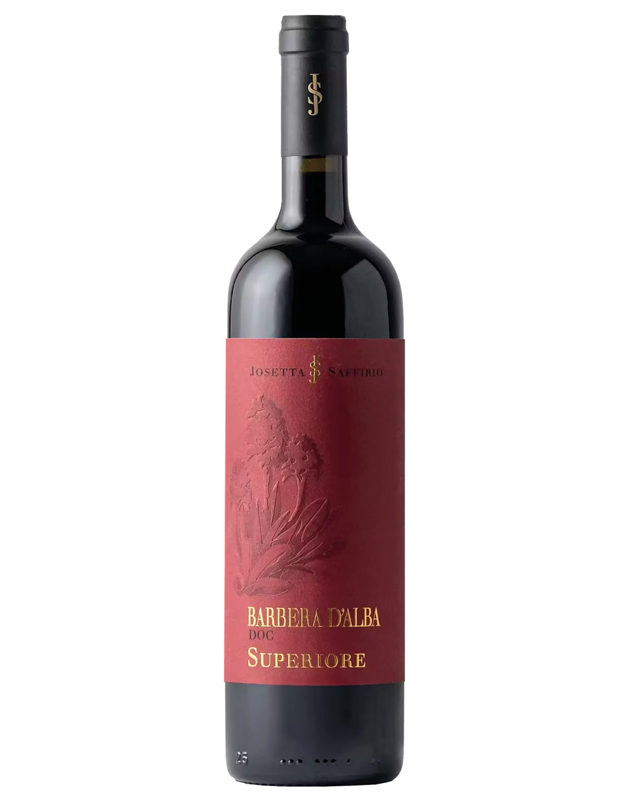 Barbera d'Alba Superiore DOC Josetta Saffirio 2023 0,75 ℓ