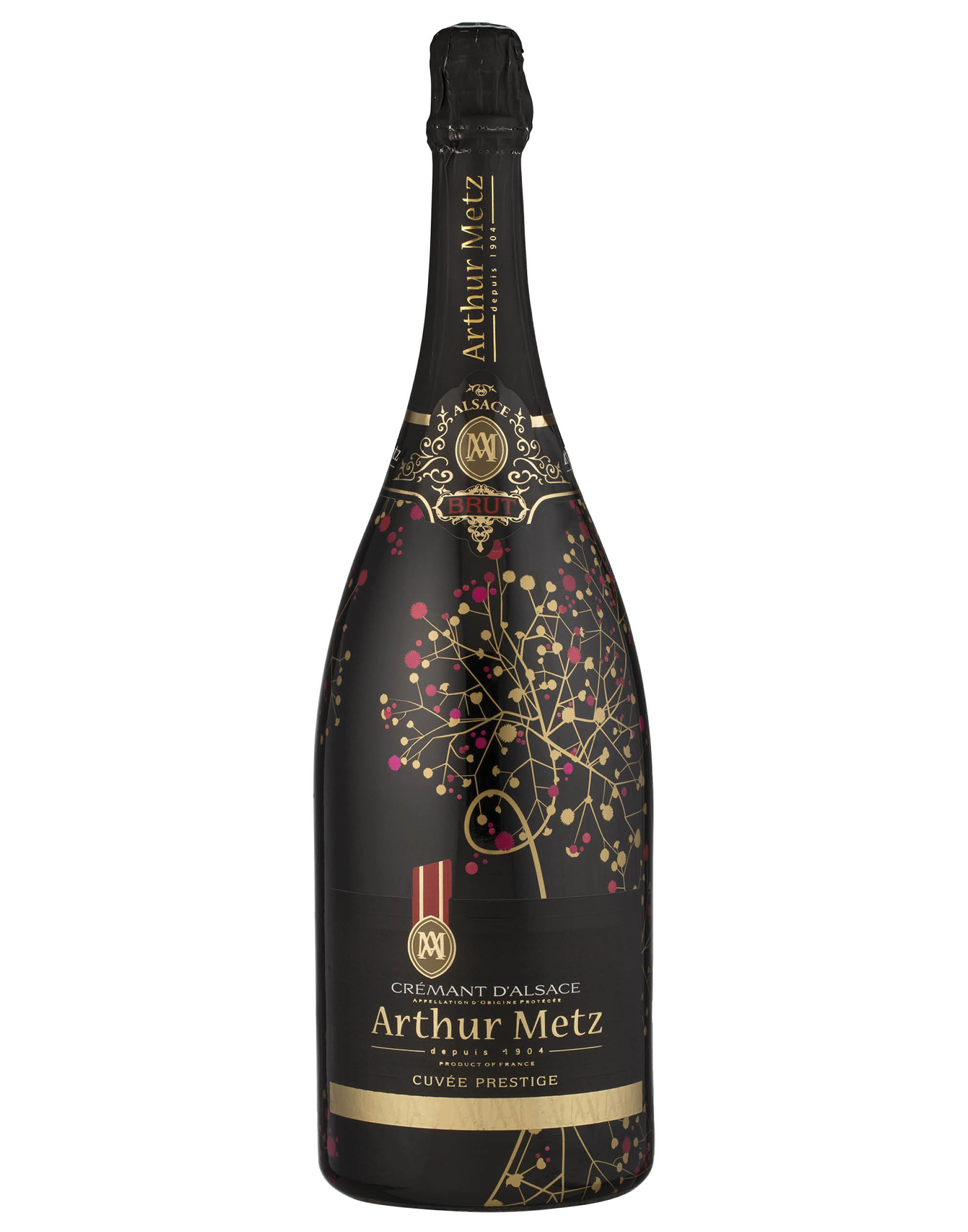 Crémant d'Alsace AOP Brut Cuvée Prestige Arthur Metz Magnum 1,5 ℓ