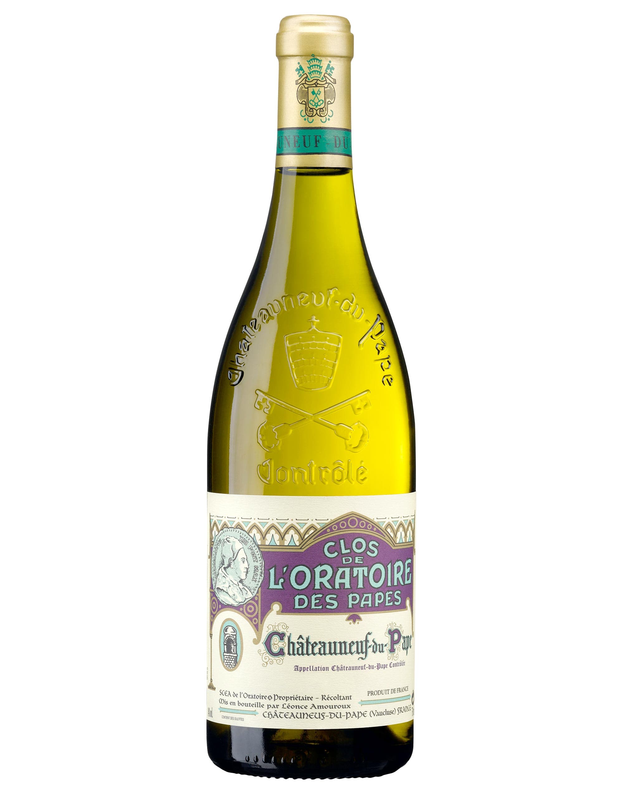 Châteauneuf-du-Pape AOC Clos de l'Oratoire des Papes Blanc Ogier 20...
