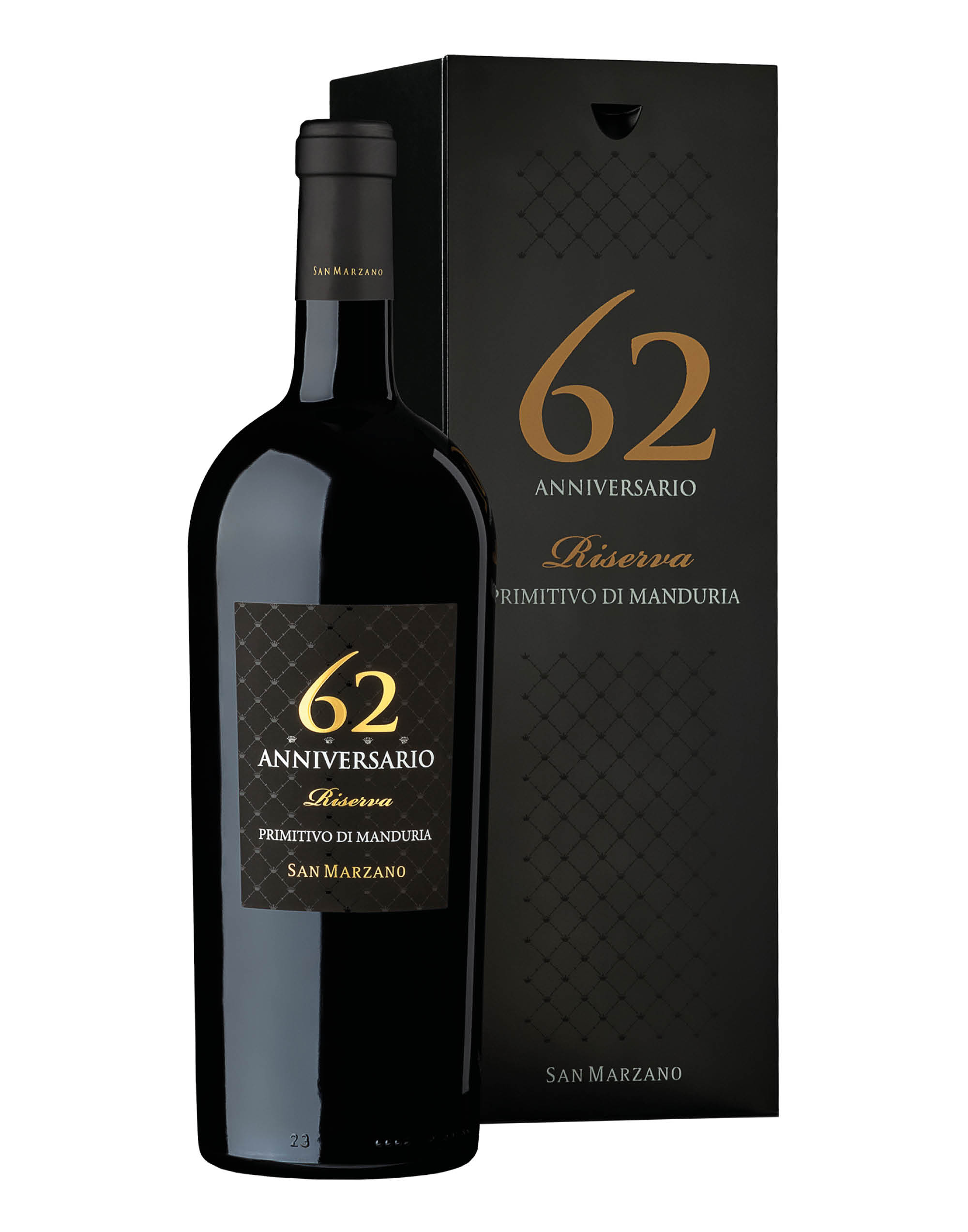Primitivo di Manduria Riserva DOC Anniversario 62 San Marzano 2019 ...