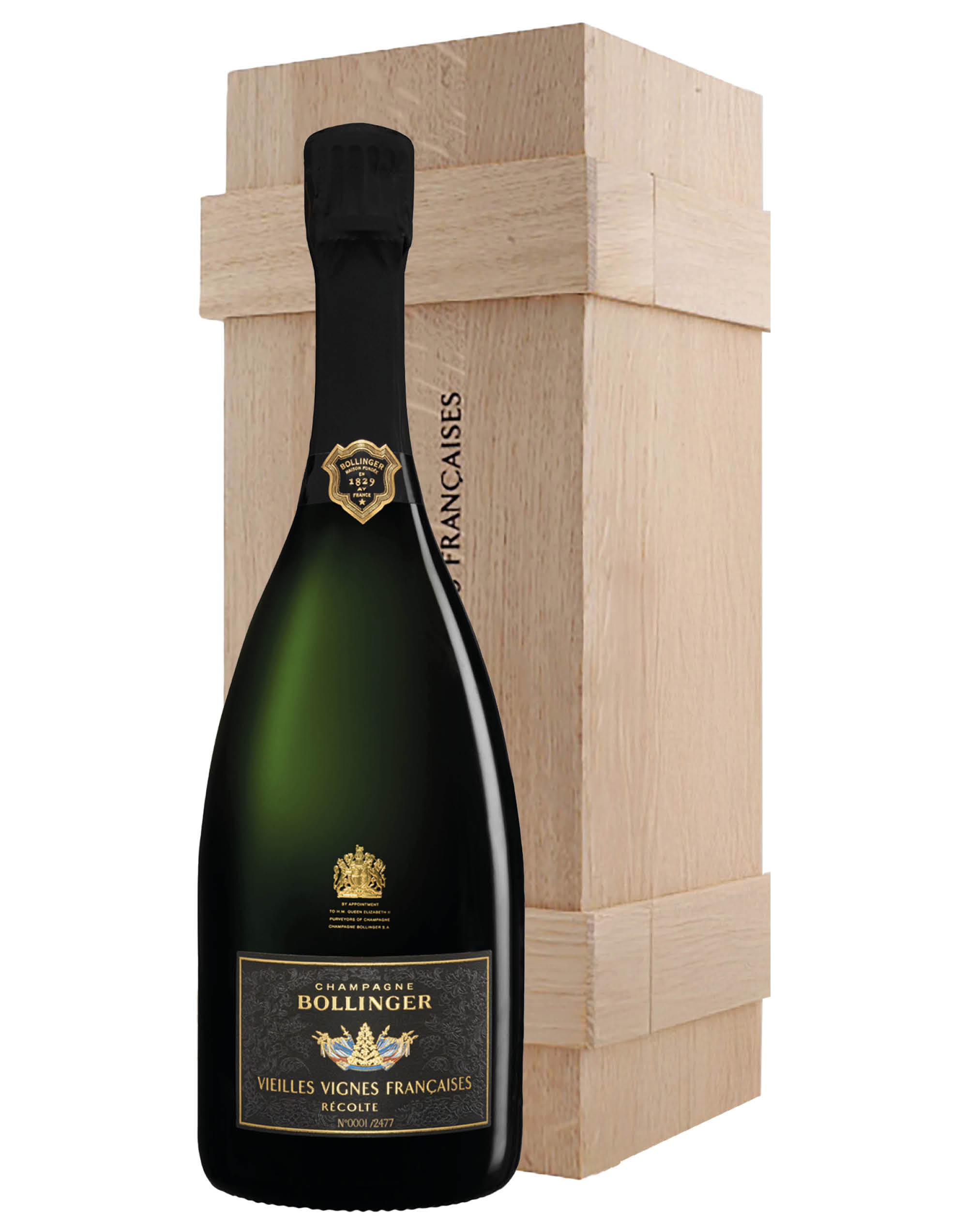 Champagne AOC Brut Vieilles Vignes Françaises Bollinger 2016 0,75 ℓ...