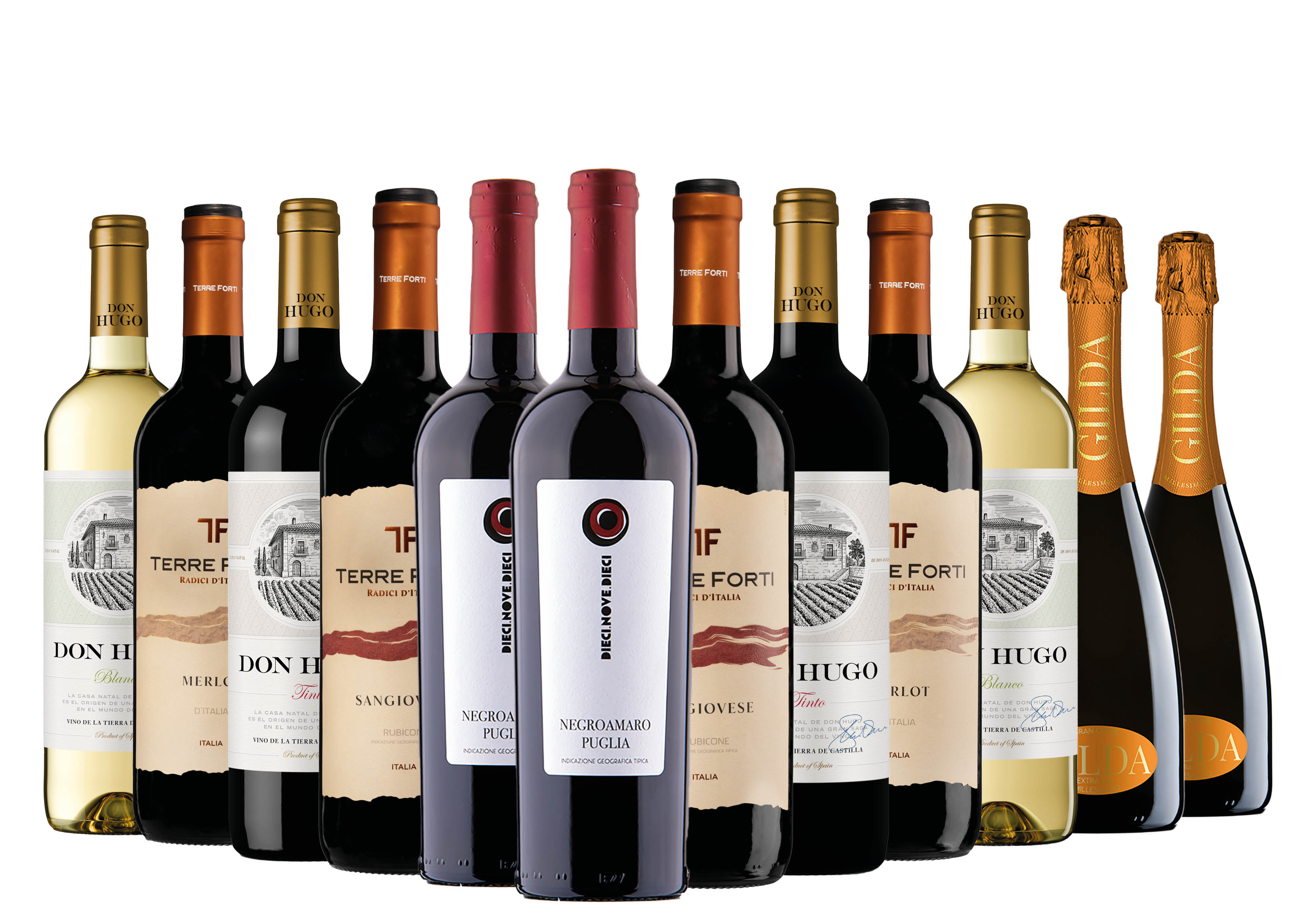 Our Best Everyday Wines 12 x 0,75 ℓ bottles