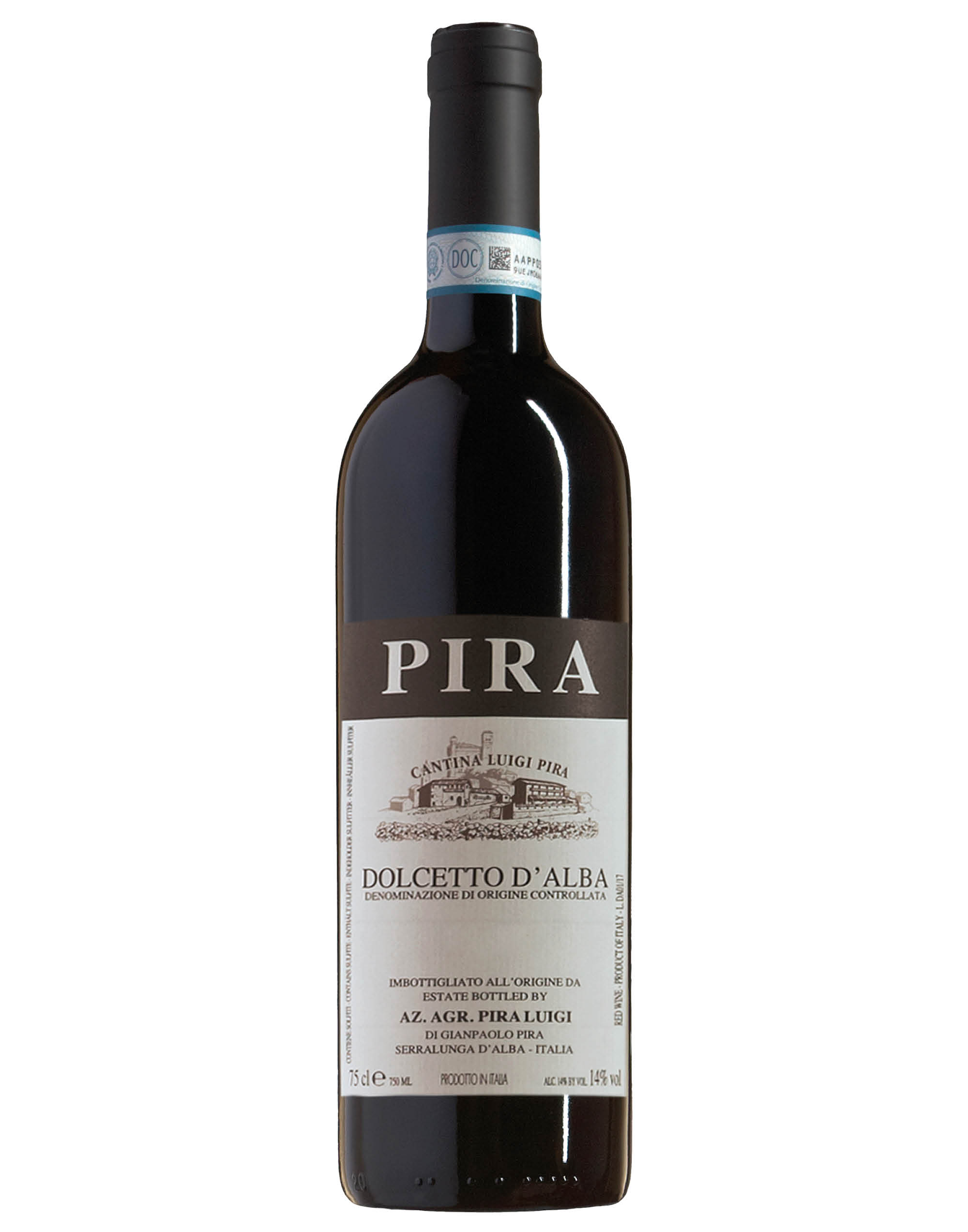 Dolcetto d'Alba DOC Luigi Pira 2024 0,75 ℓ, red wine