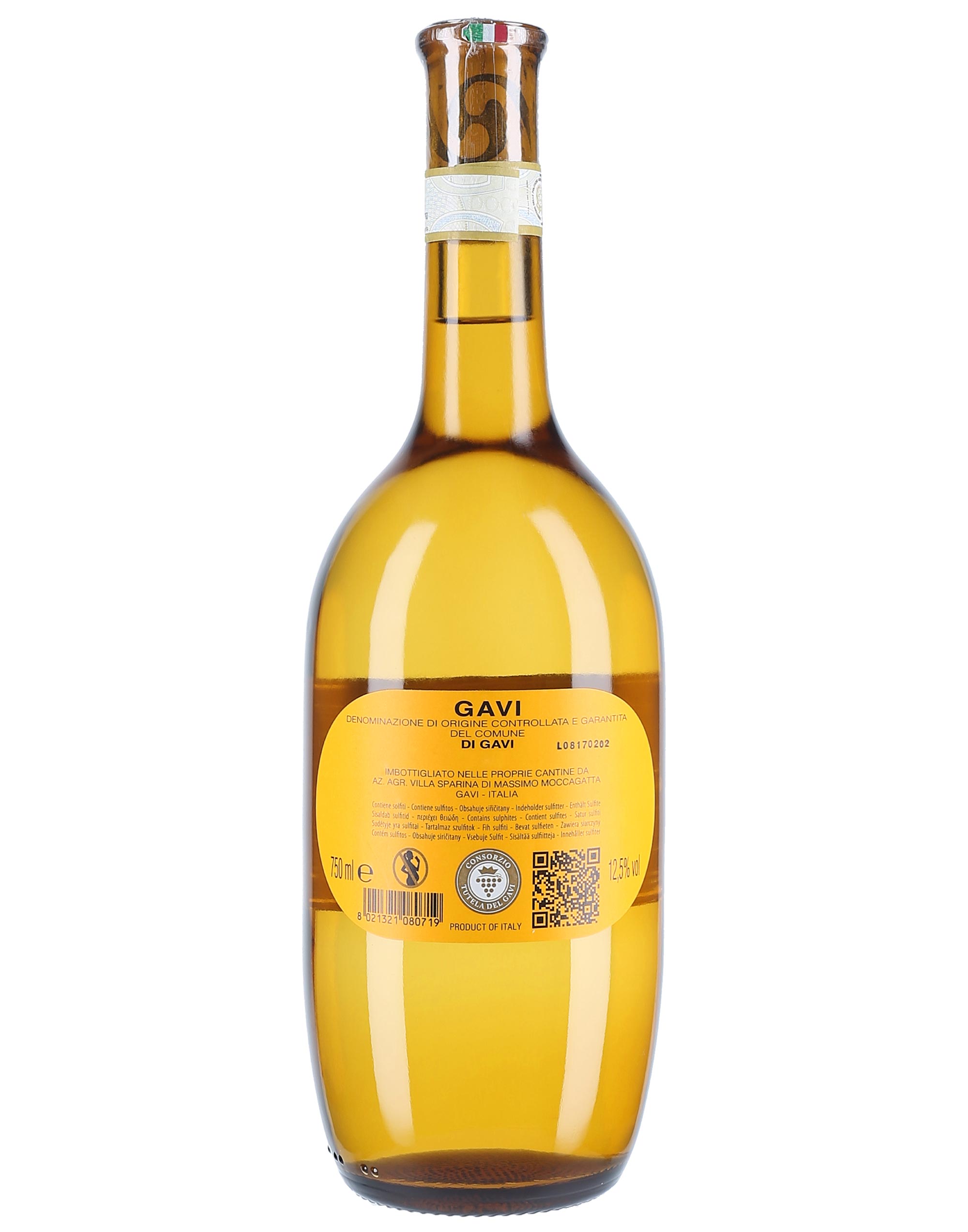 Gavi del Comune di Gavi DOCG Villa Sparina 2025 0,75 ℓ