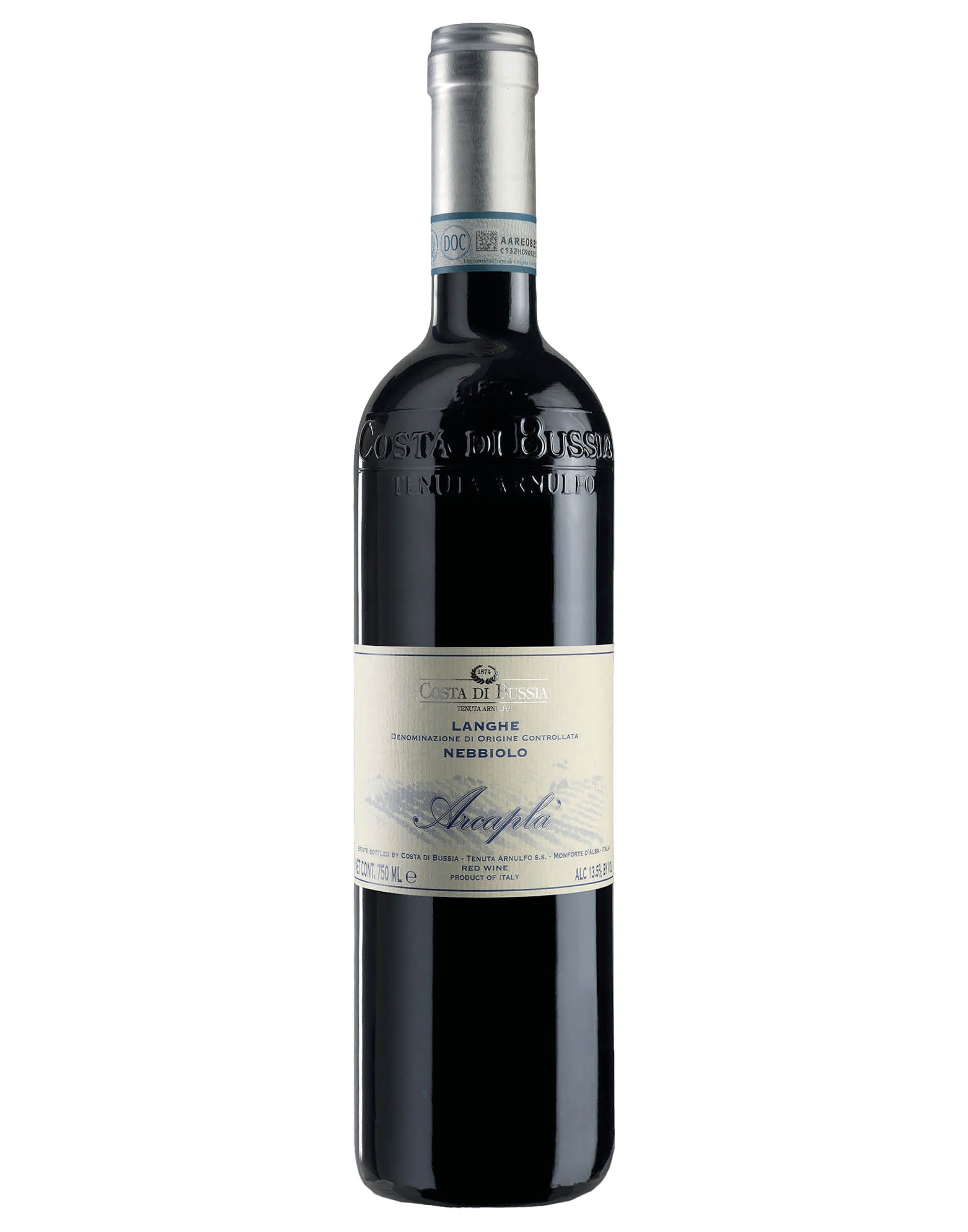 Langhe DOC Nebbiolo Arcaplà Costa di Bussia 2023 0,75 ℓ