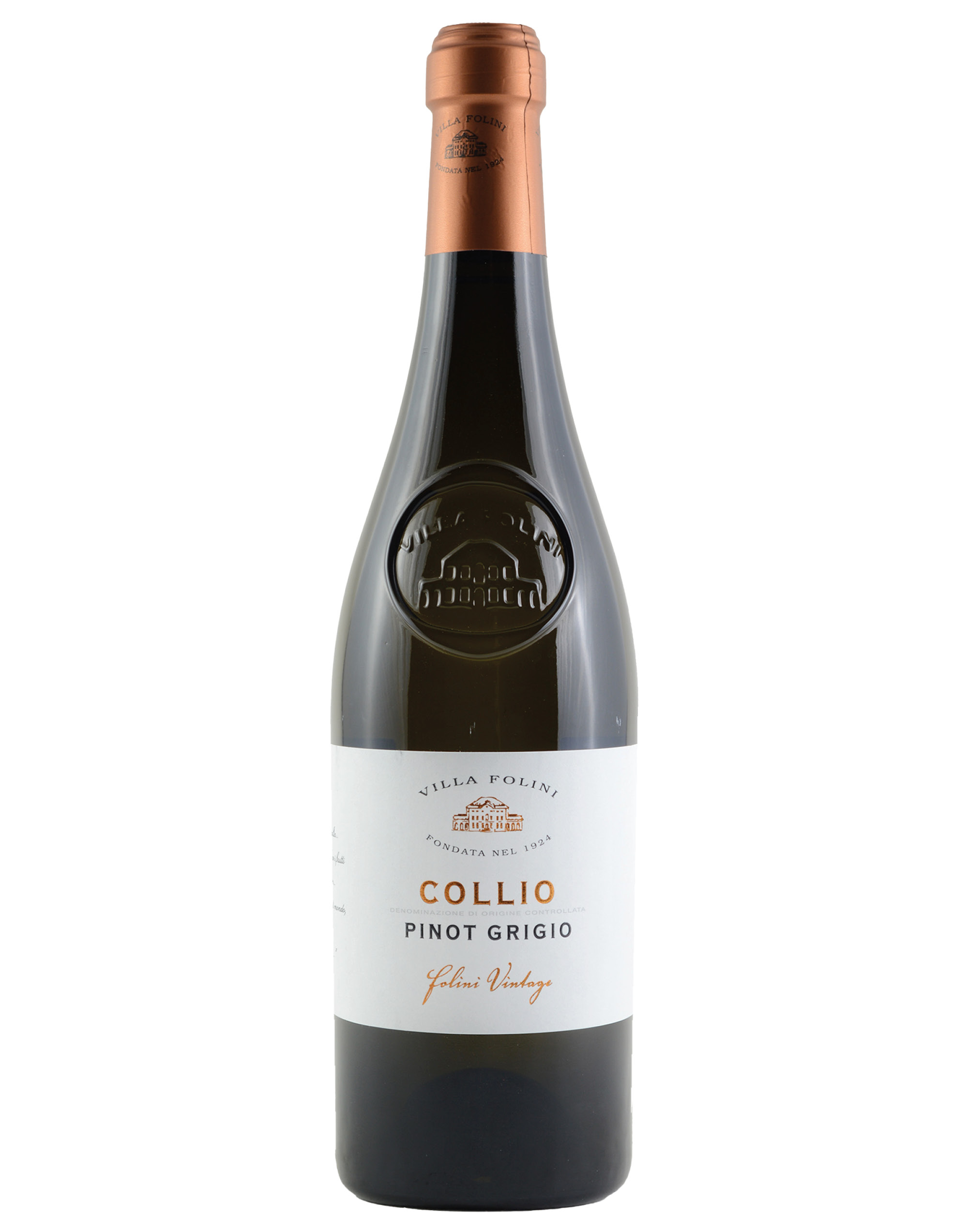 Collio DOC Pinot Grigio Folini Vintage Villa Folini 2025 0,75 ℓ