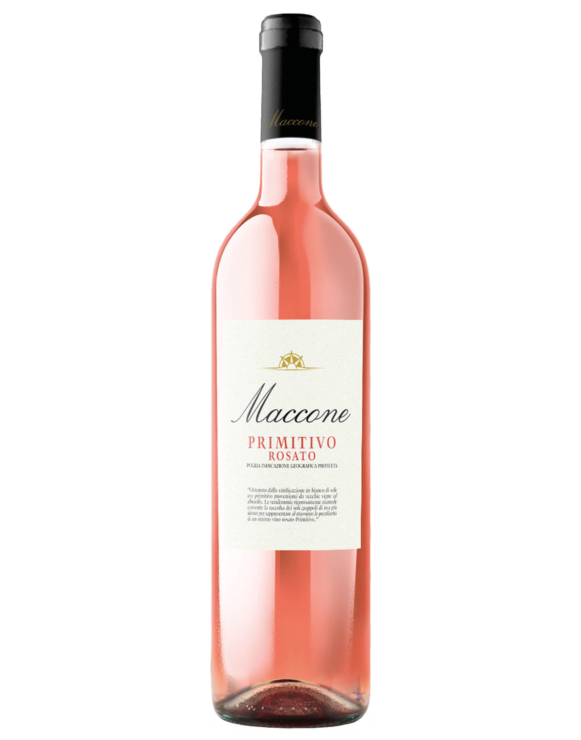 Puglia IGP Primitivo Rosato Maccone Donato Angiuli 2025 0,75 ℓ