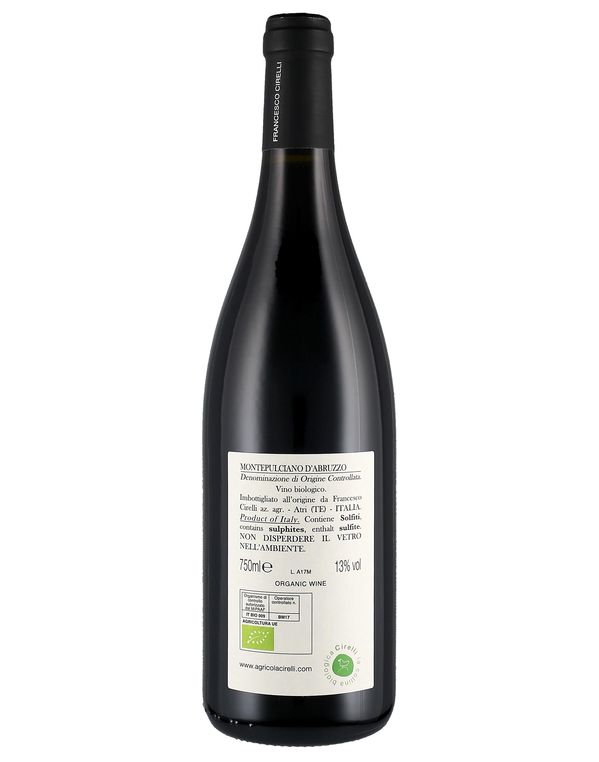 Montepulciano d'Abruzzo DOC Anfora Cirelli 2023 0,75 ℓ