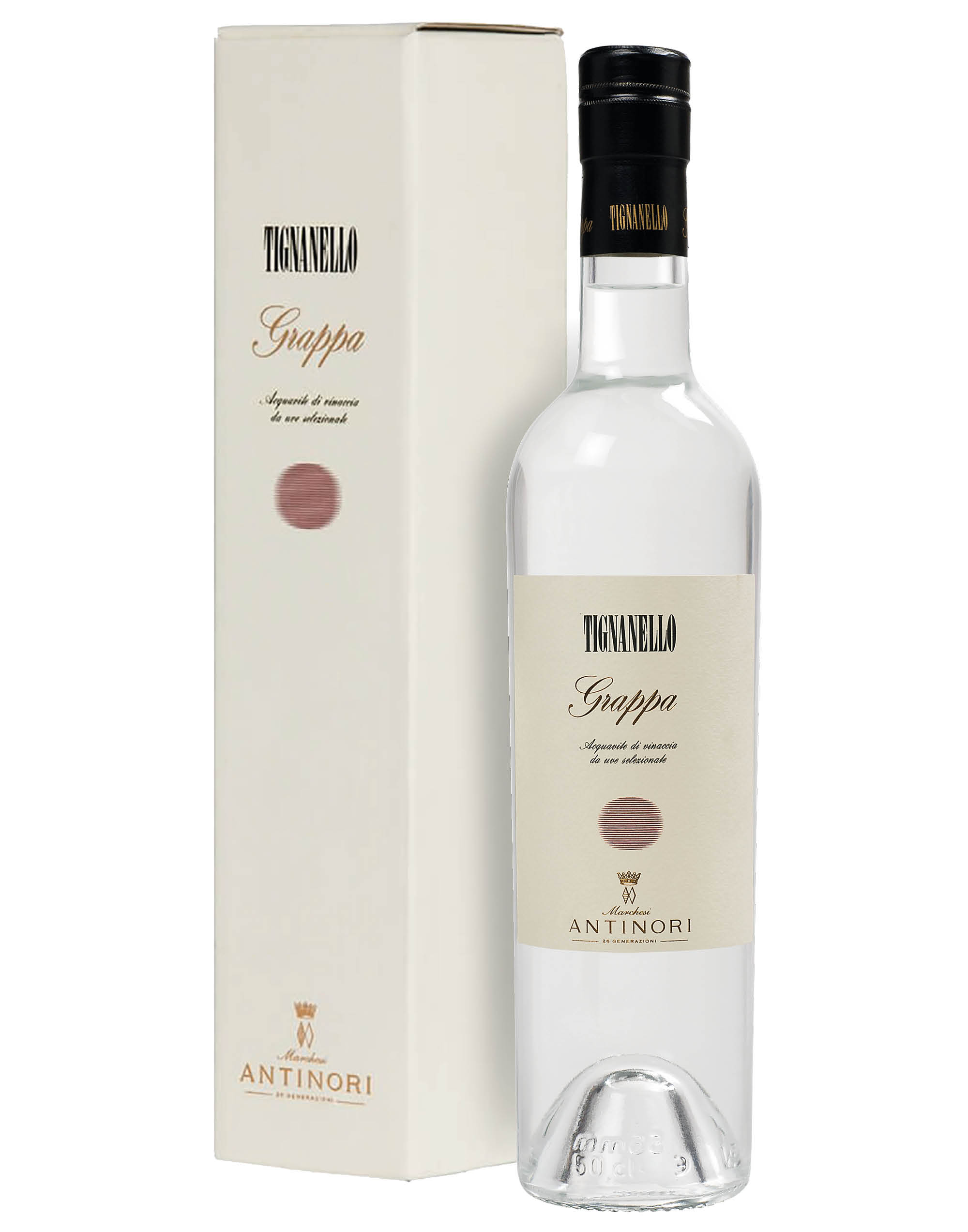 Grappa Tignanello Marchesi Antinori 500 ㎖, Astucciato
