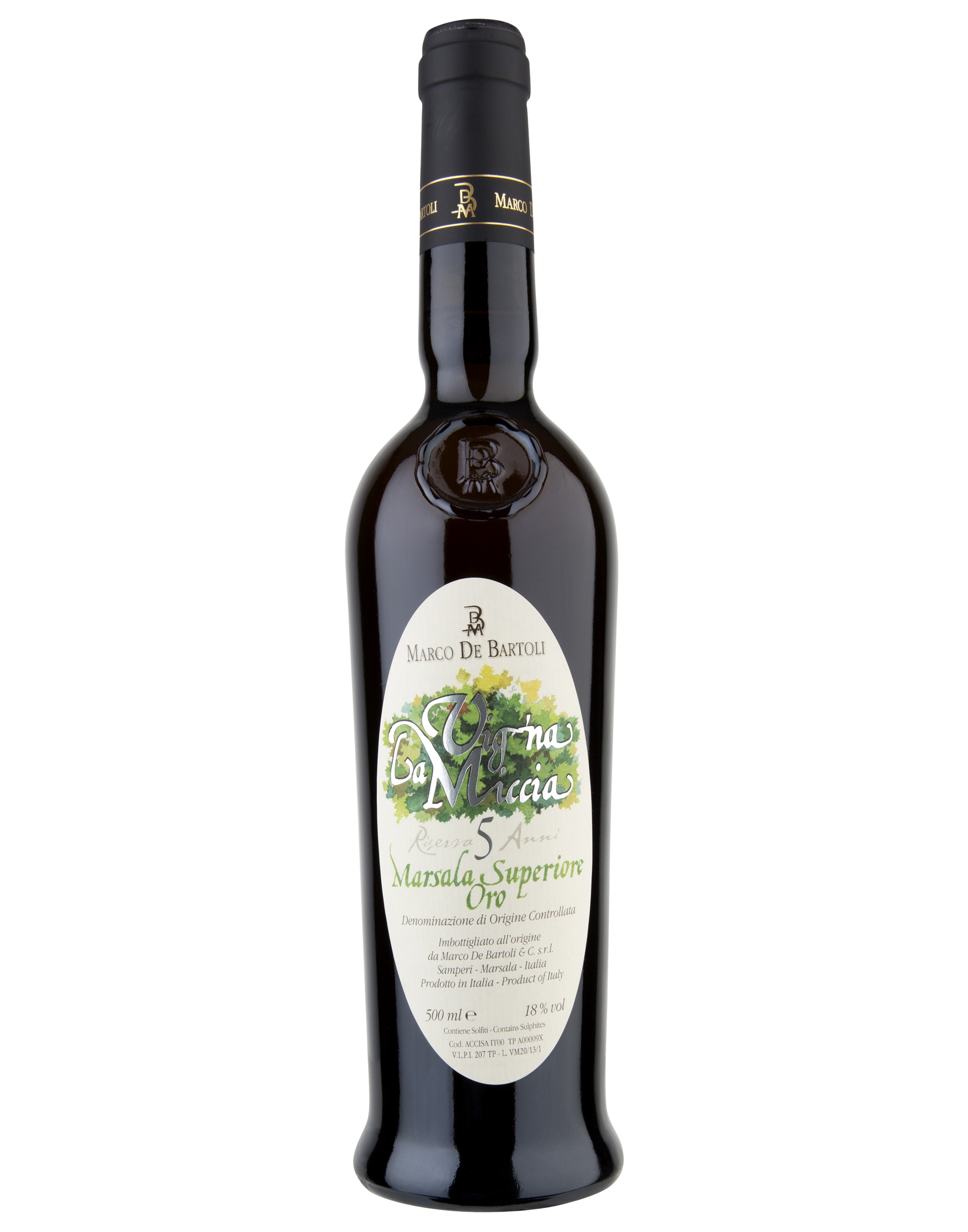 Marsala Superiore DOC Vigna La Miccia Marco De Bartoli 500