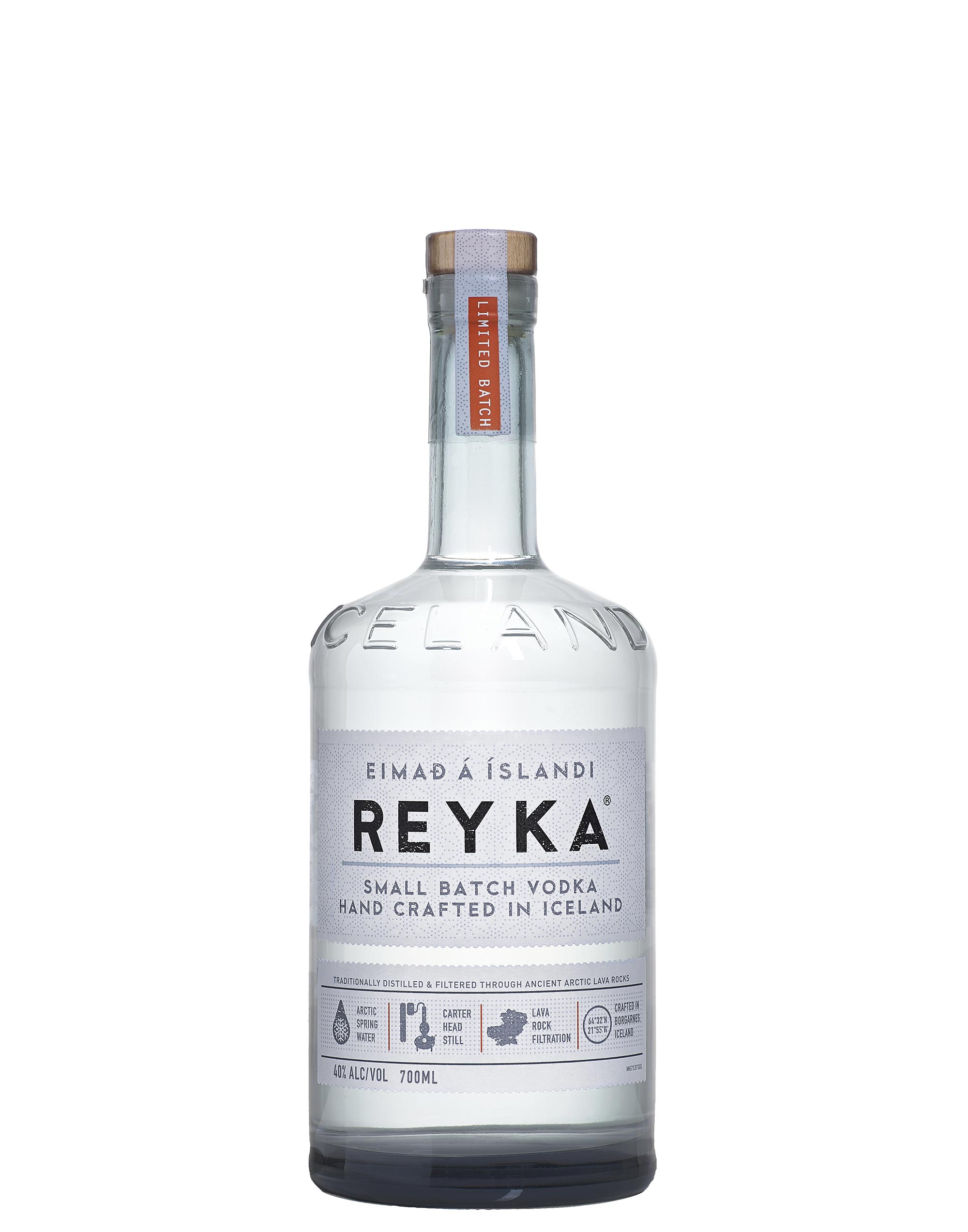 Small Batch Vodka Reyka 0,7 ℓ