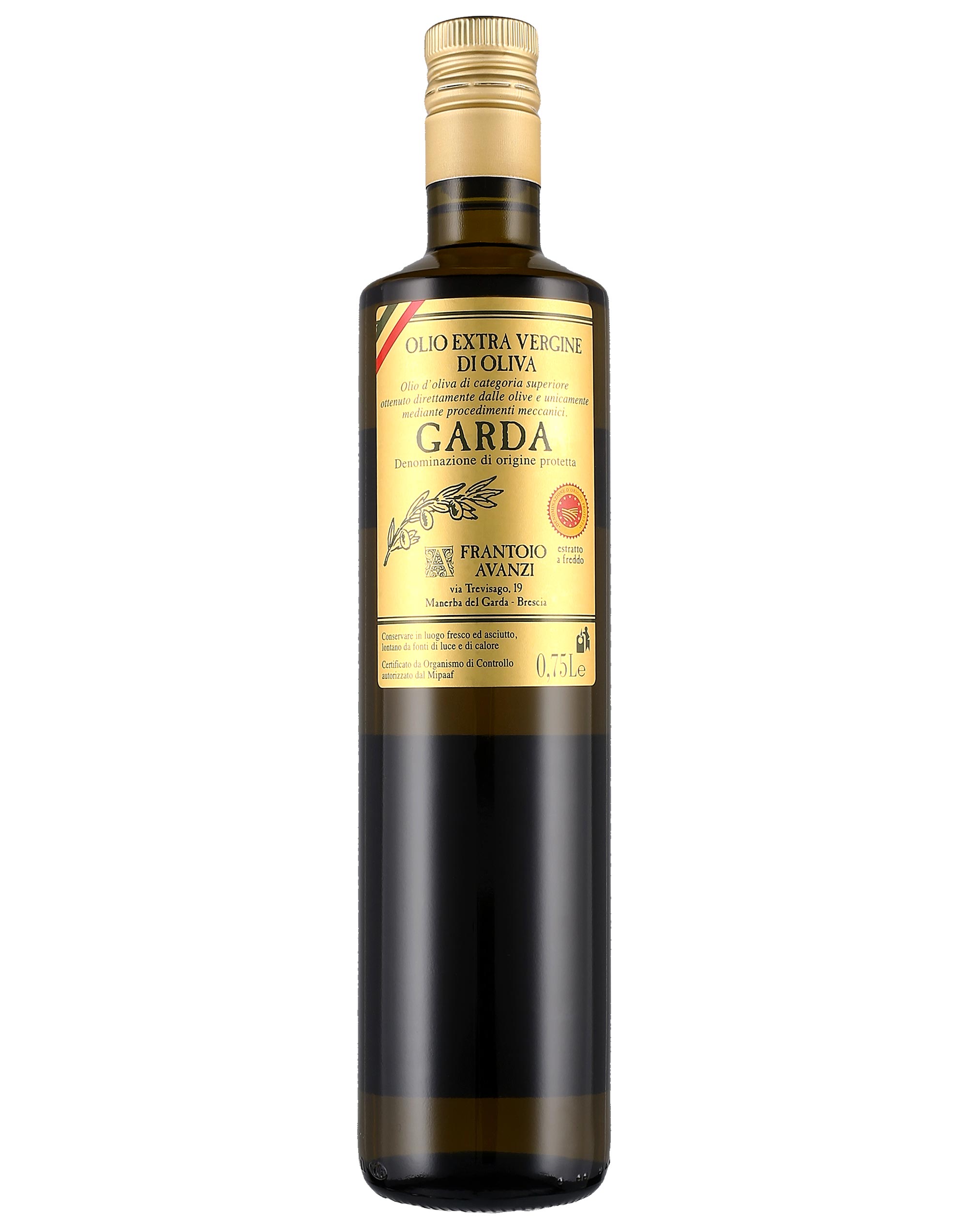 Extra virgin olive oil Garda 0,75 ℓ, olive oil