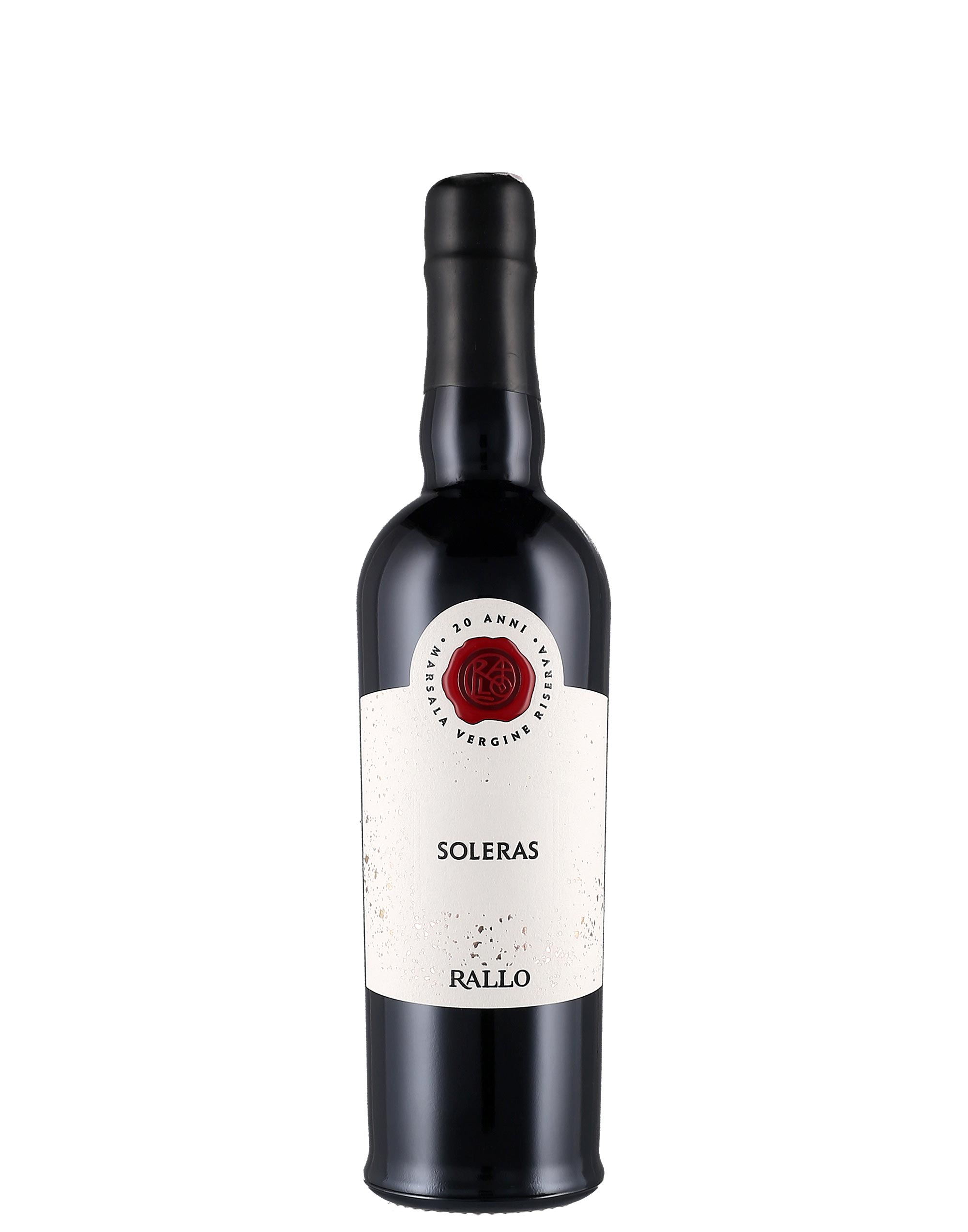 Marsala Vergine Riserva DOC Secco 20 Anni Soleras Rallo 500