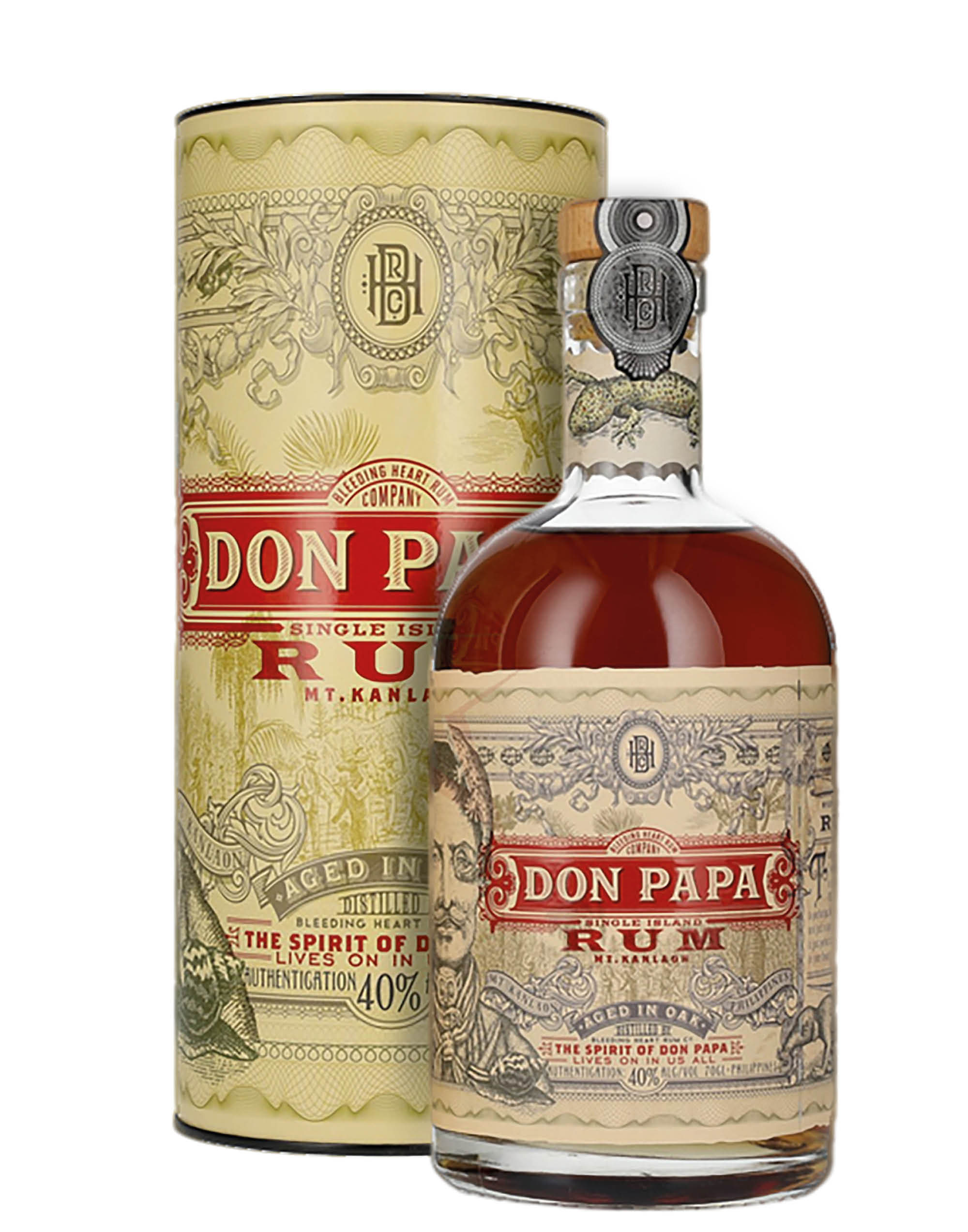 Don Papa Rum Don Papa 0,7 ℓ, Astucciato