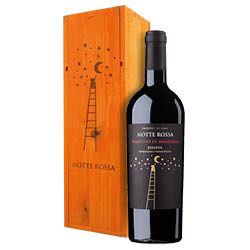 Primitivo di Manduria Riserva DOC Notte Rossa 2018 0,75 ℓ, Wooden box