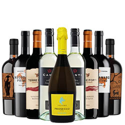 Offerta Italiana del Black Friday 9 bottiglie da 0,75 ℓ